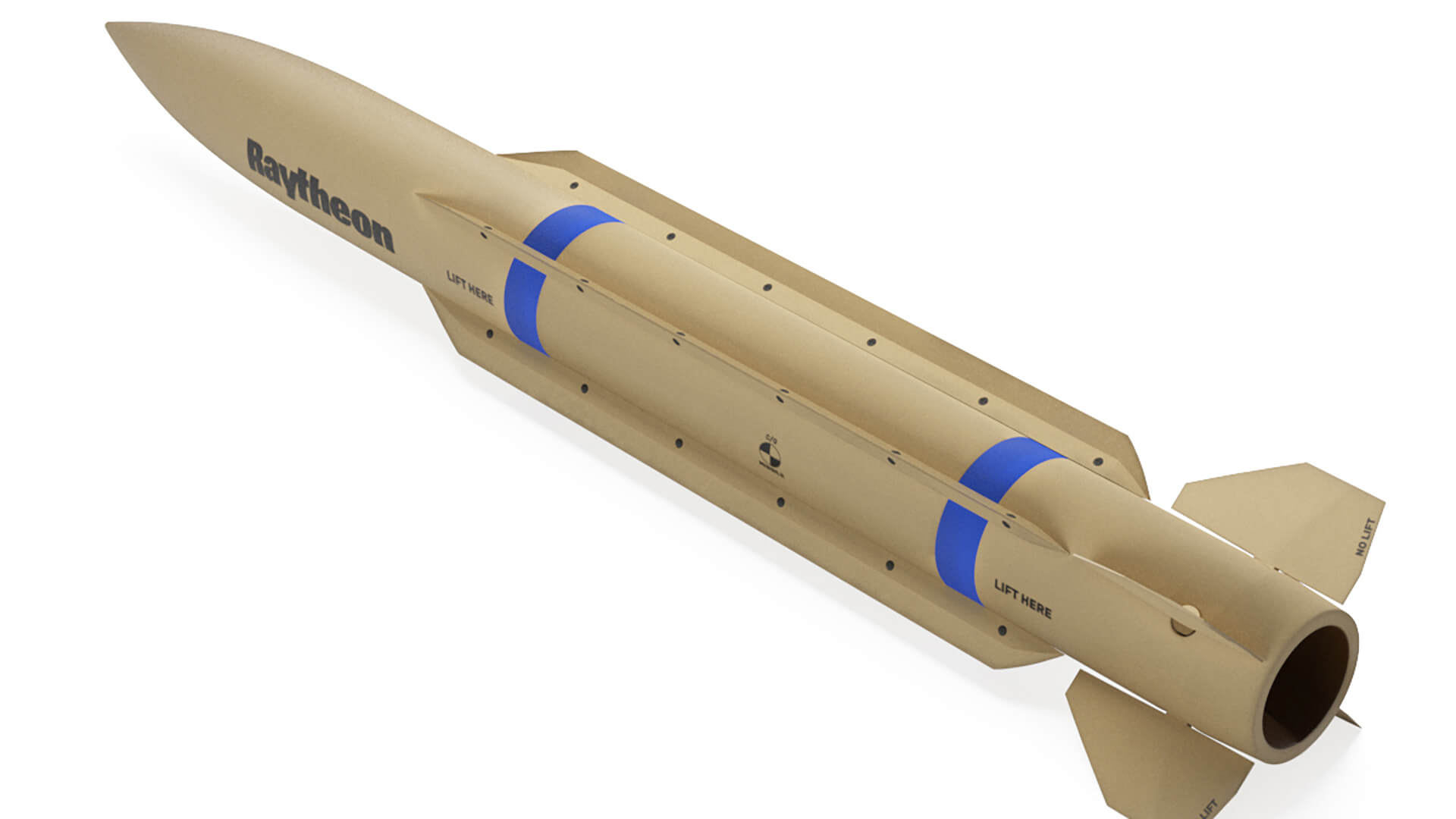 Raytheon Peregrine Amraam Missile - 3D Model by 3dxin