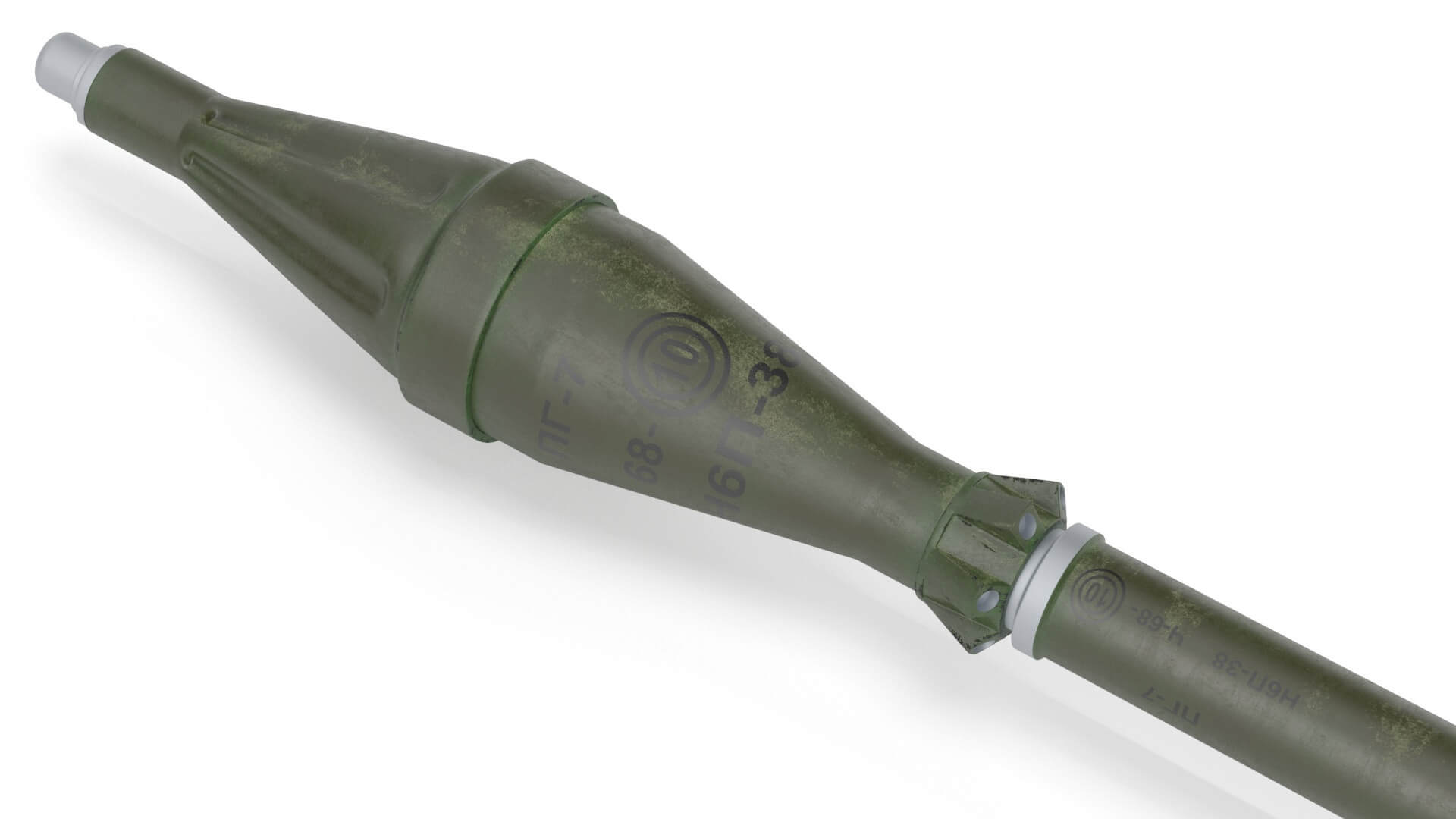 Rocket Grenade Pg 7Vl for RPG 7 - 3D Model by 3dxin