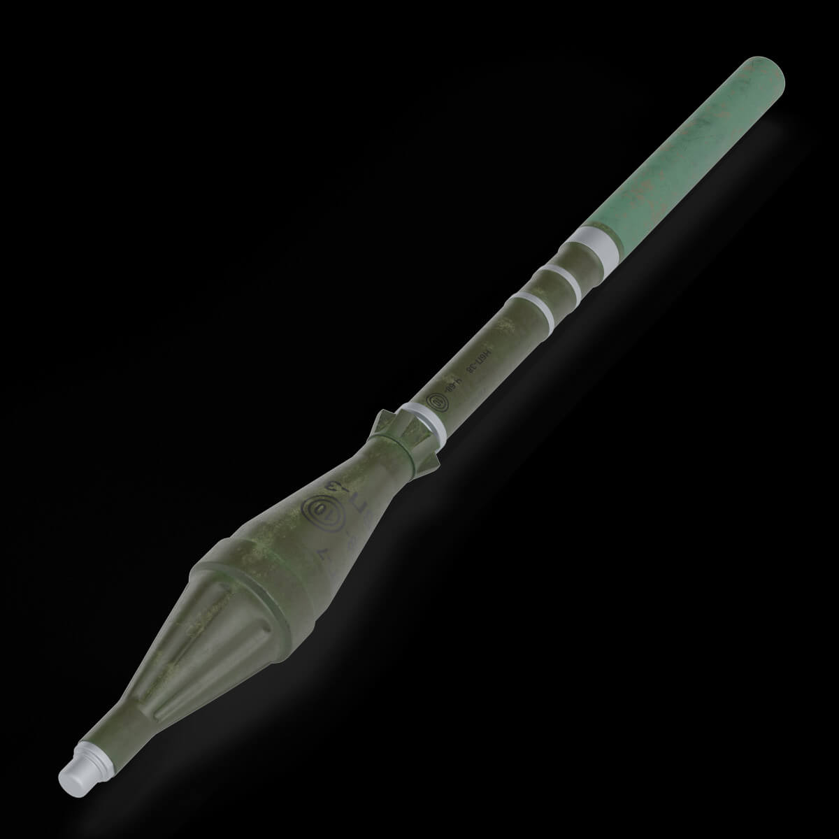 Rocket Grenade Pg 7Vl for RPG 7 - 3D Model by 3dxin