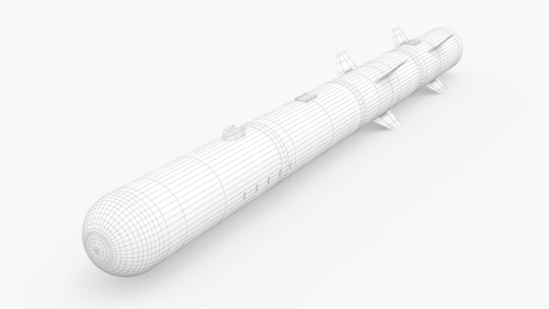 Roketsan Mizrak-U ATGM Anti-Tank Guided Missile 3D Model by 3dxin