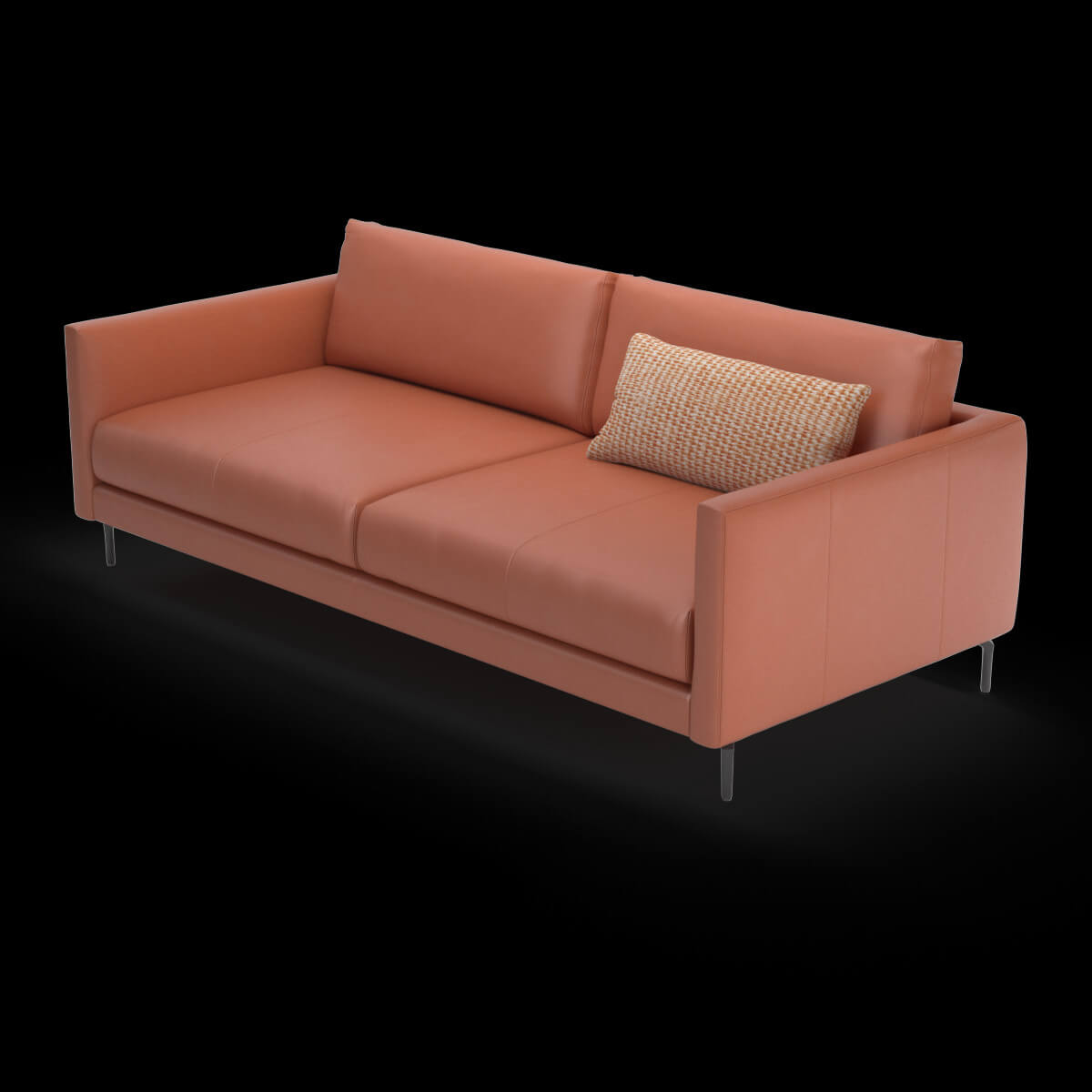 Rolf Benz 333 JOLA Leather Sofa - 3D Model by 3dxin