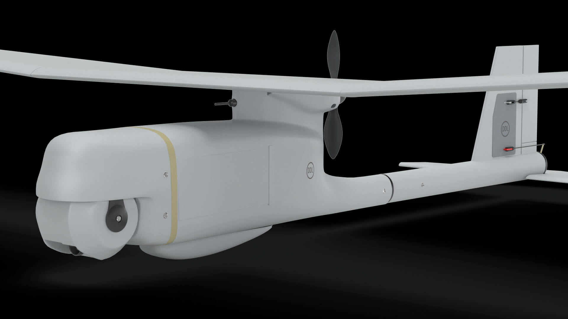 RQ-11 B Raven Unmanned Aerial Vehicle 3D Model by 3dxin