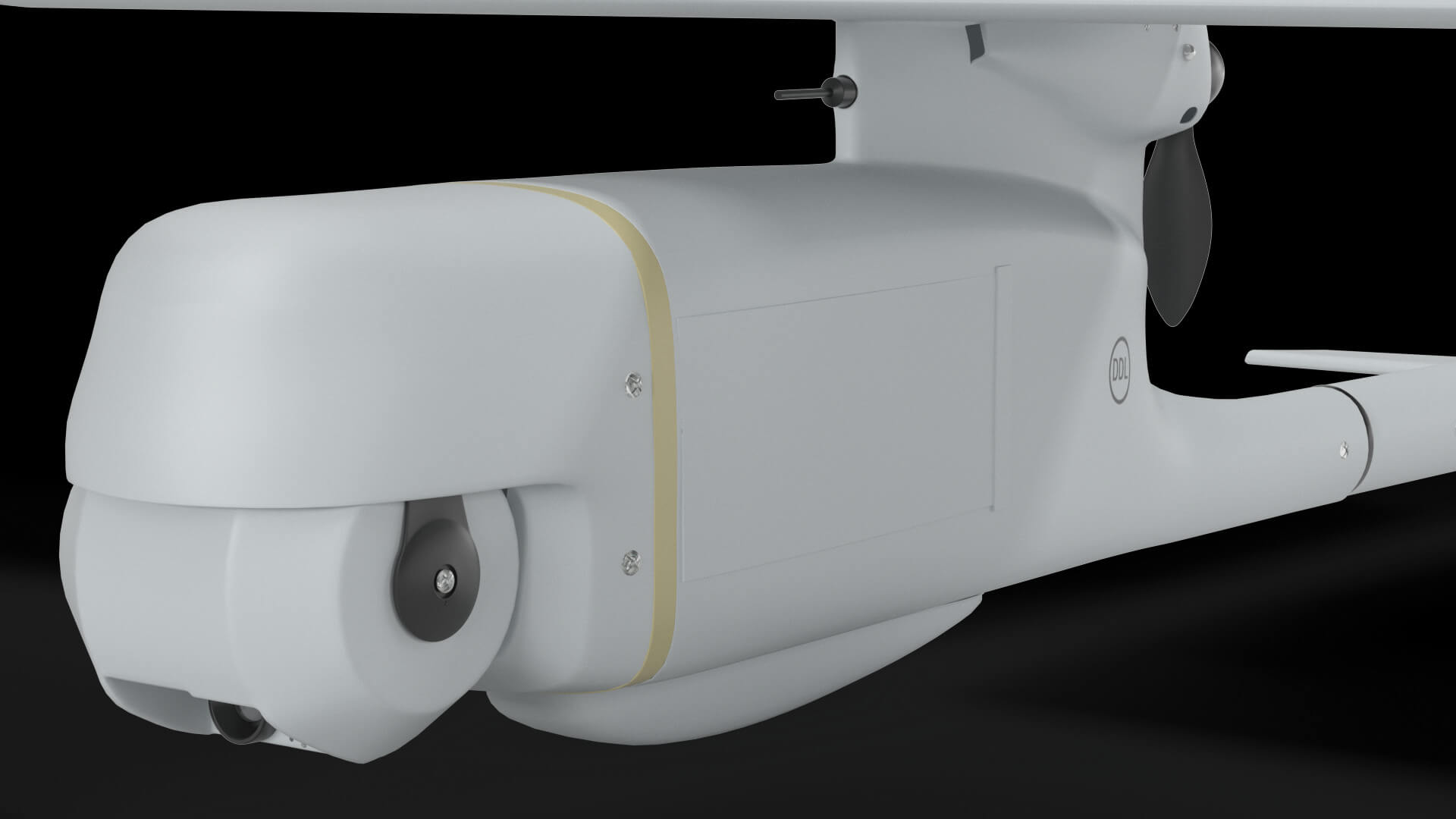 RQ-11 B Raven Unmanned Aerial Vehicle 3D Model by 3dxin