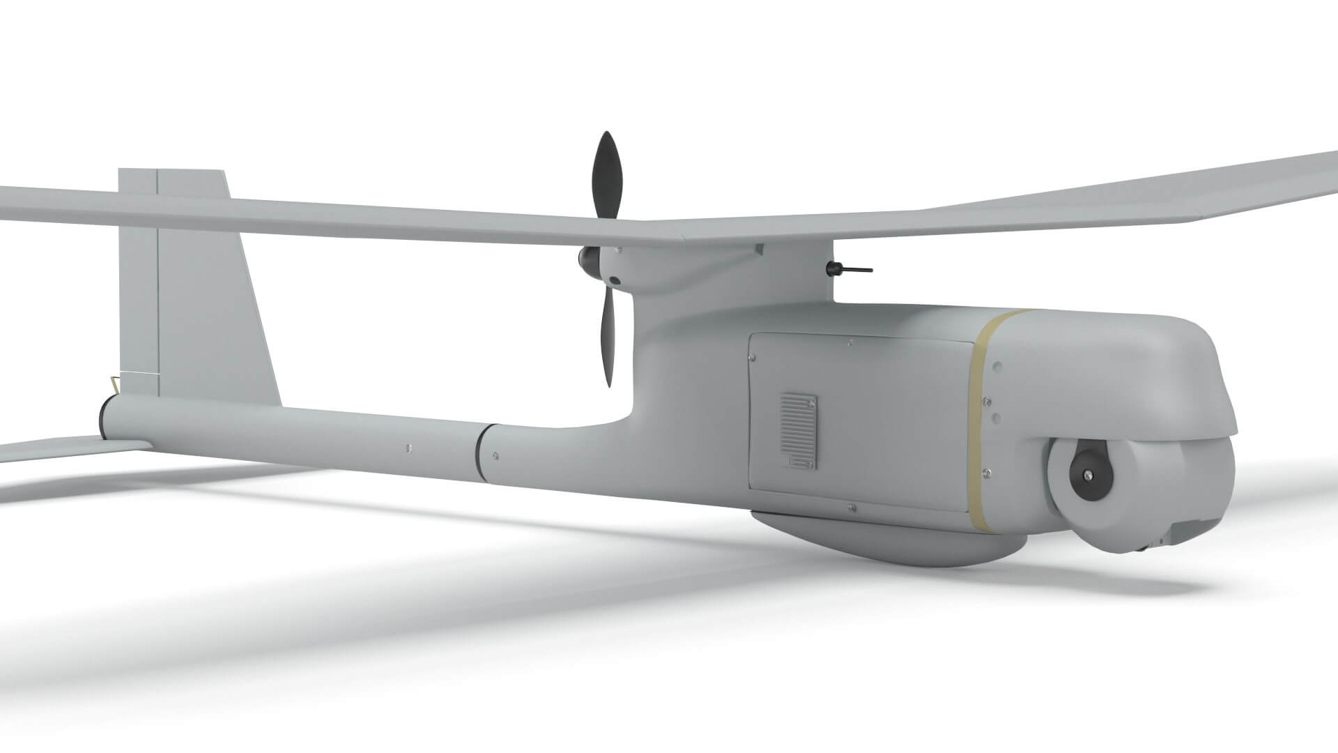 RQ-11 B Raven Unmanned Aerial Vehicle 3D Model by 3dxin