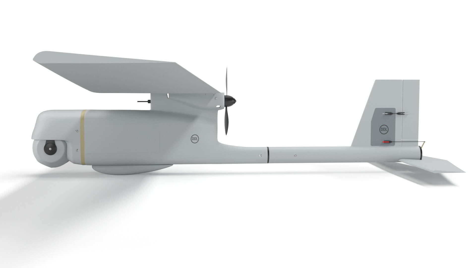 RQ-11 B Raven Unmanned Aerial Vehicle 3D Model by 3dxin