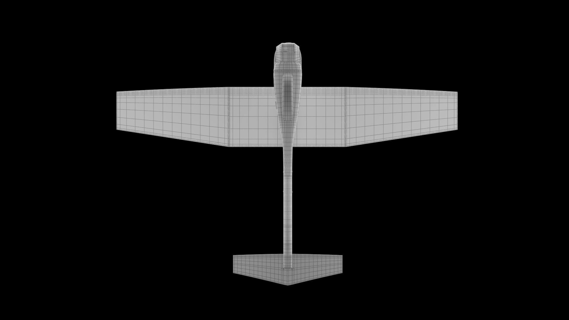 RQ-11 B Raven Unmanned Aerial Vehicle 3D Model by 3dxin