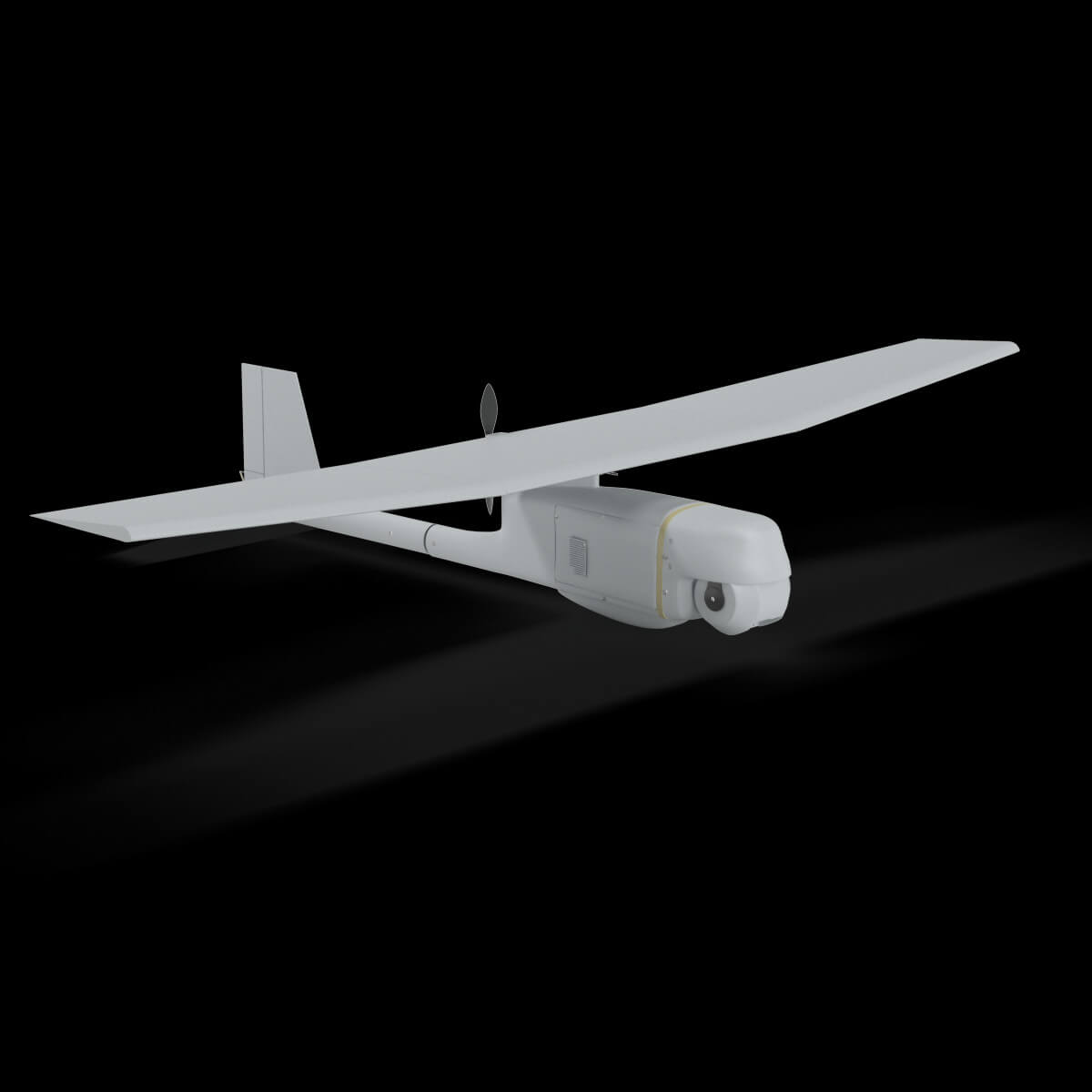 RQ-11 B Raven Unmanned Aerial Vehicle 3D Model by 3dxin