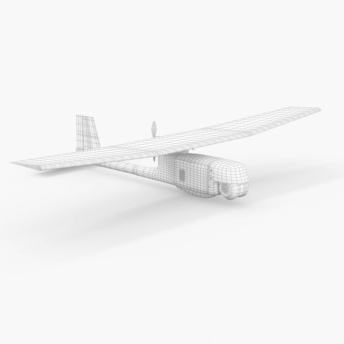 RQ-11 B Raven Unmanned Aerial Vehicle 3D Model by 3dxin