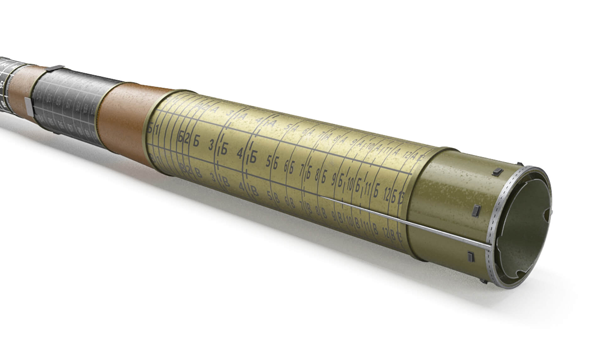 RT-2Pm Topol SS-25 Sickle Icbm Missile 3D Model by 3dxin