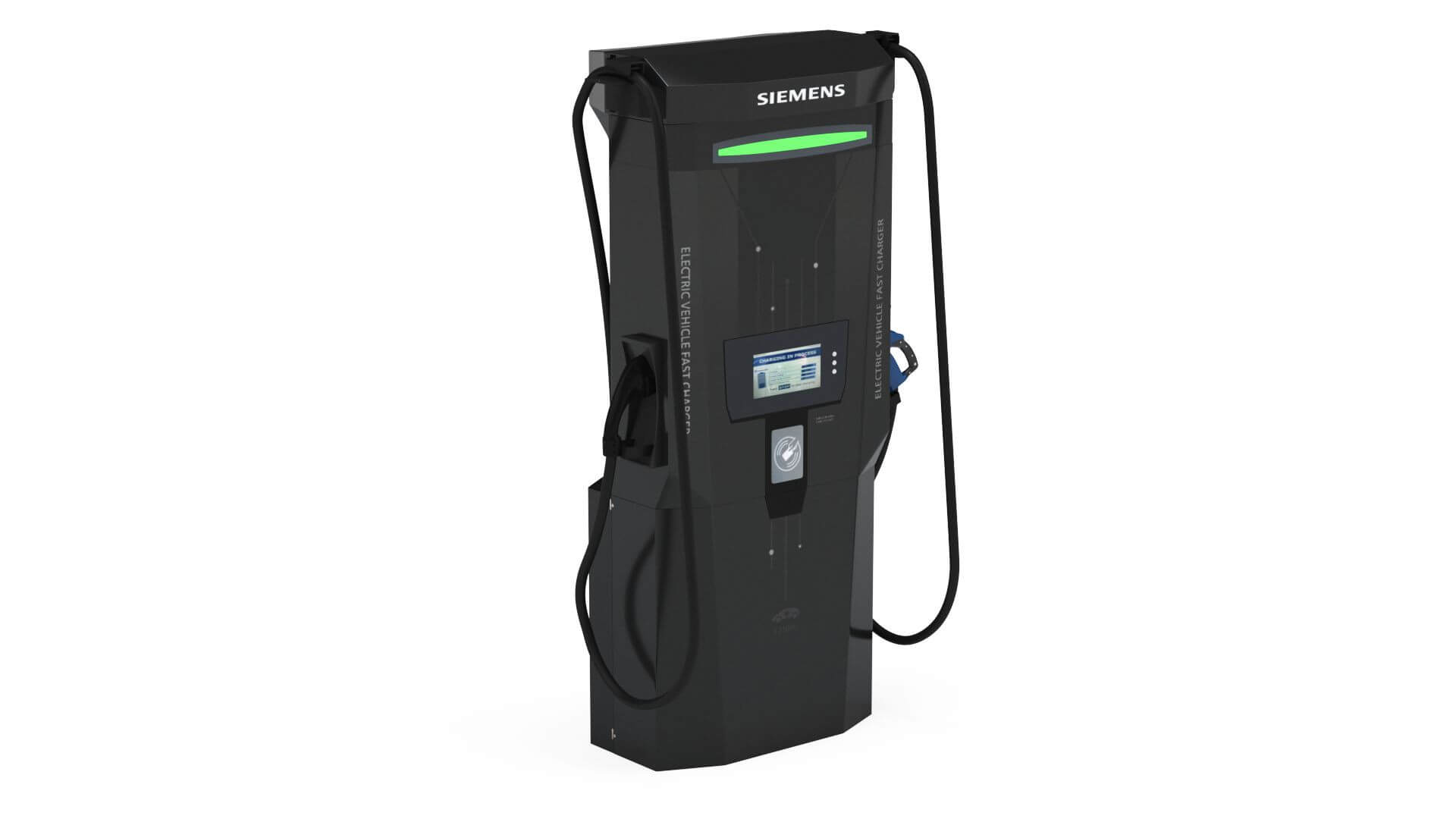 Siemens - Versicharge Ultra 50 Dcfc EV Charger Dispenser 3D Model by 3dxin