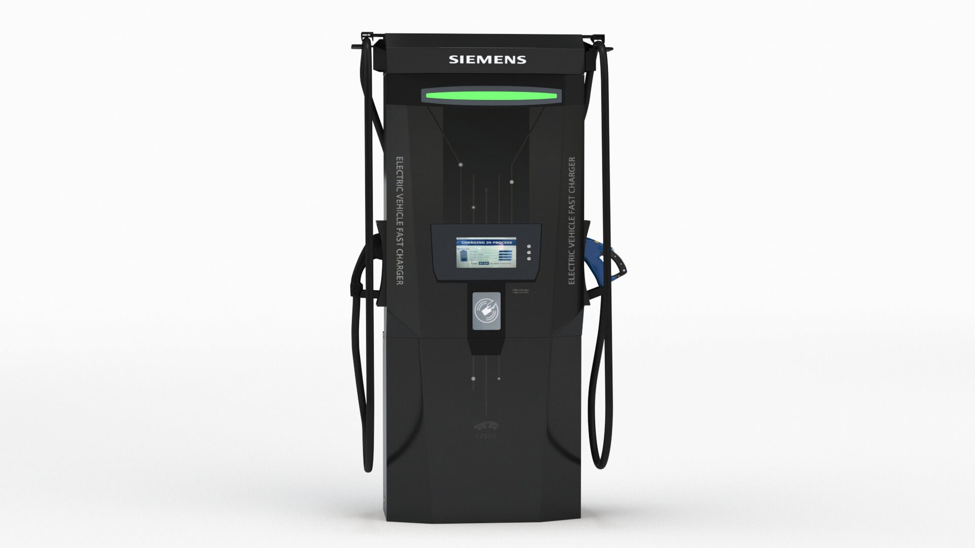 Siemens - Versicharge Ultra 50 Dcfc EV Charger Dispenser 3D Model by 3dxin