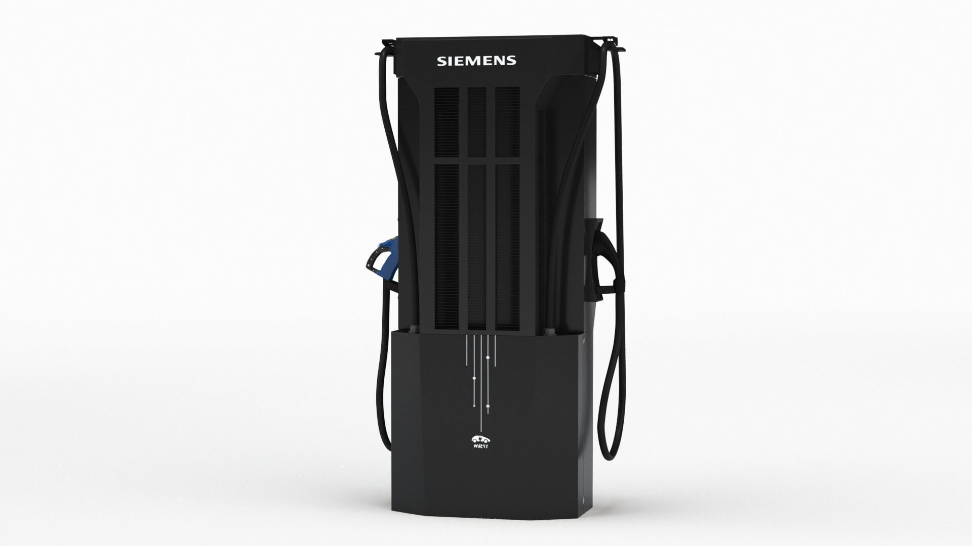 Siemens - Versicharge Ultra 50 Dcfc EV Charger Dispenser 3D Model by 3dxin