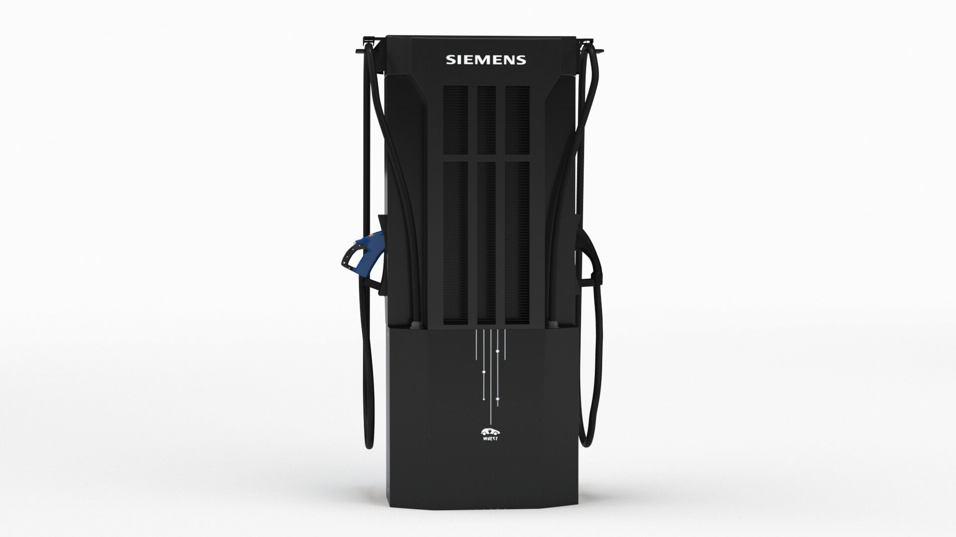 Siemens - Versicharge Ultra 50 Dcfc EV Charger Dispenser 3D Model by 3dxin