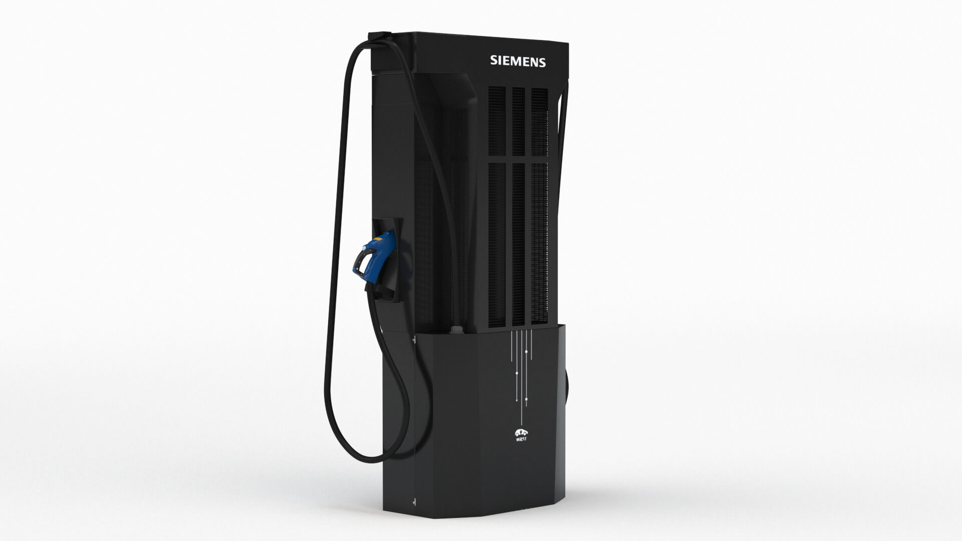 Siemens - Versicharge Ultra 50 Dcfc EV Charger Dispenser 3D Model by 3dxin
