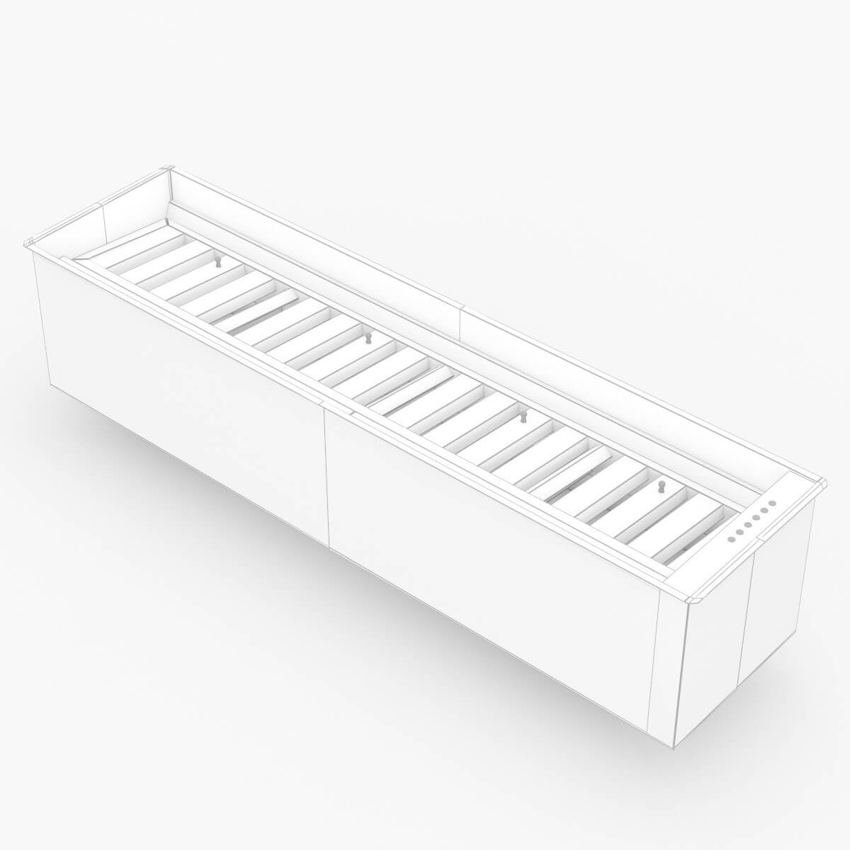 SL906 Excel 1500cm Undermount Range Hood - 3D Model by 3dxin