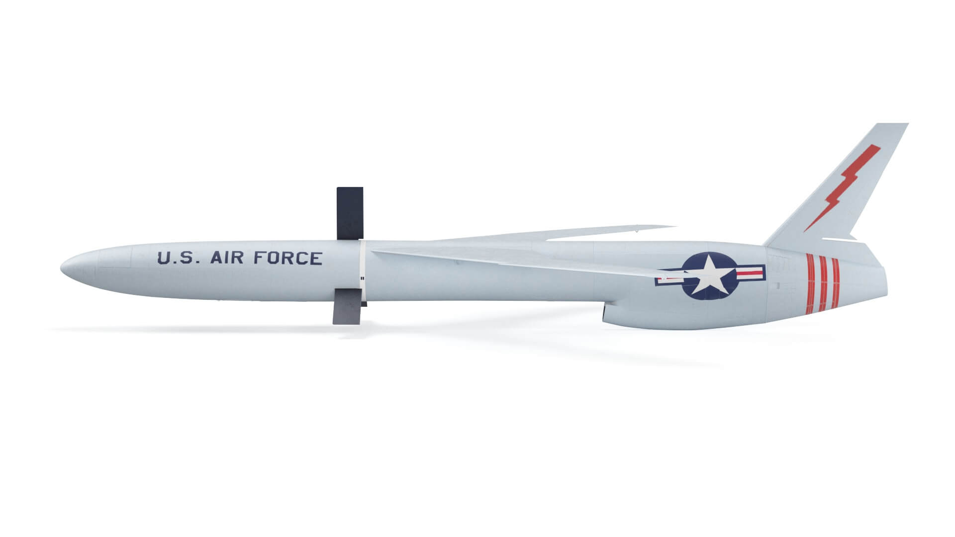 Northrop SM-62 Snark Cruise Missile 3D Model by 3dxin