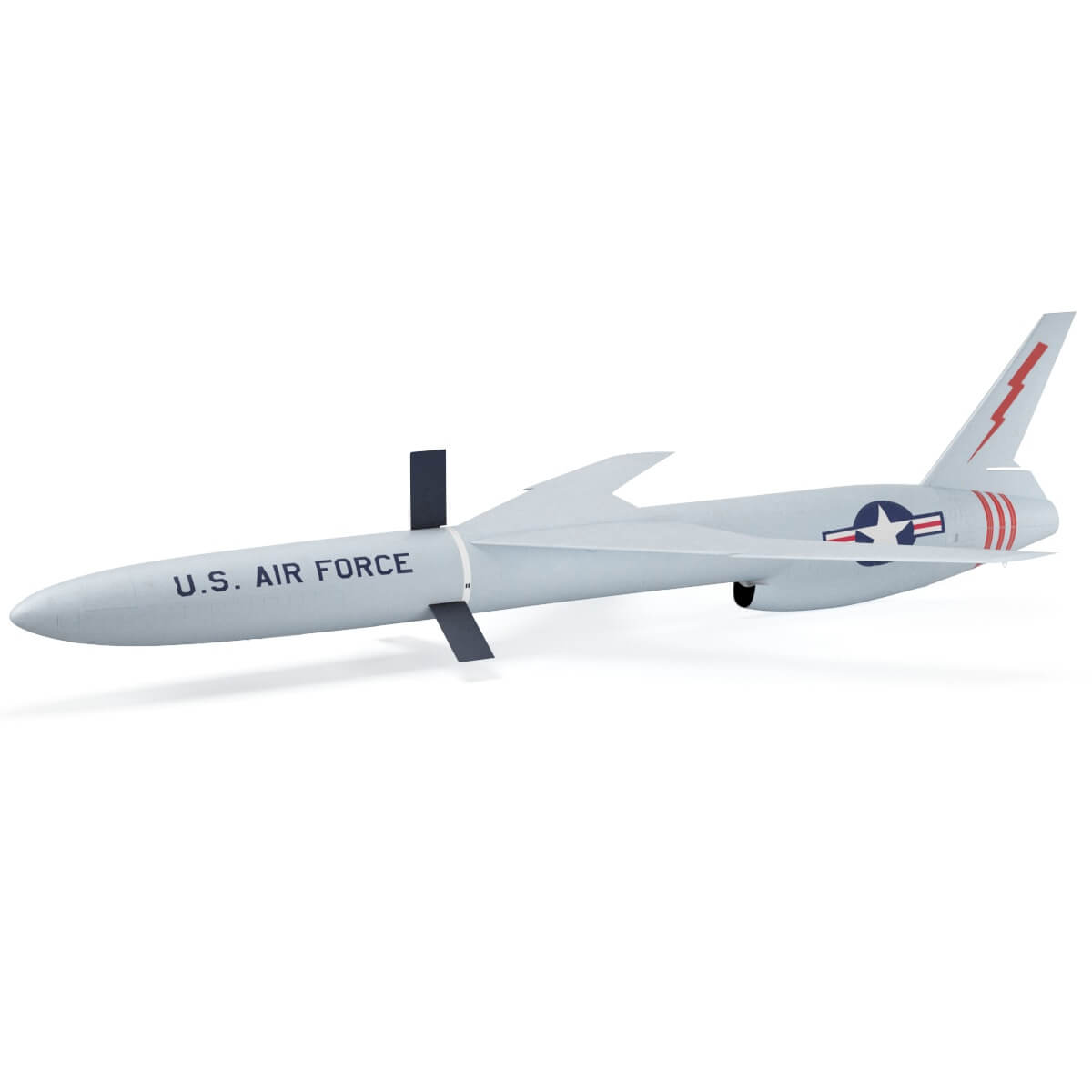 Northrop SM-62 Snark Cruise Missile 3D Model by 3dxin