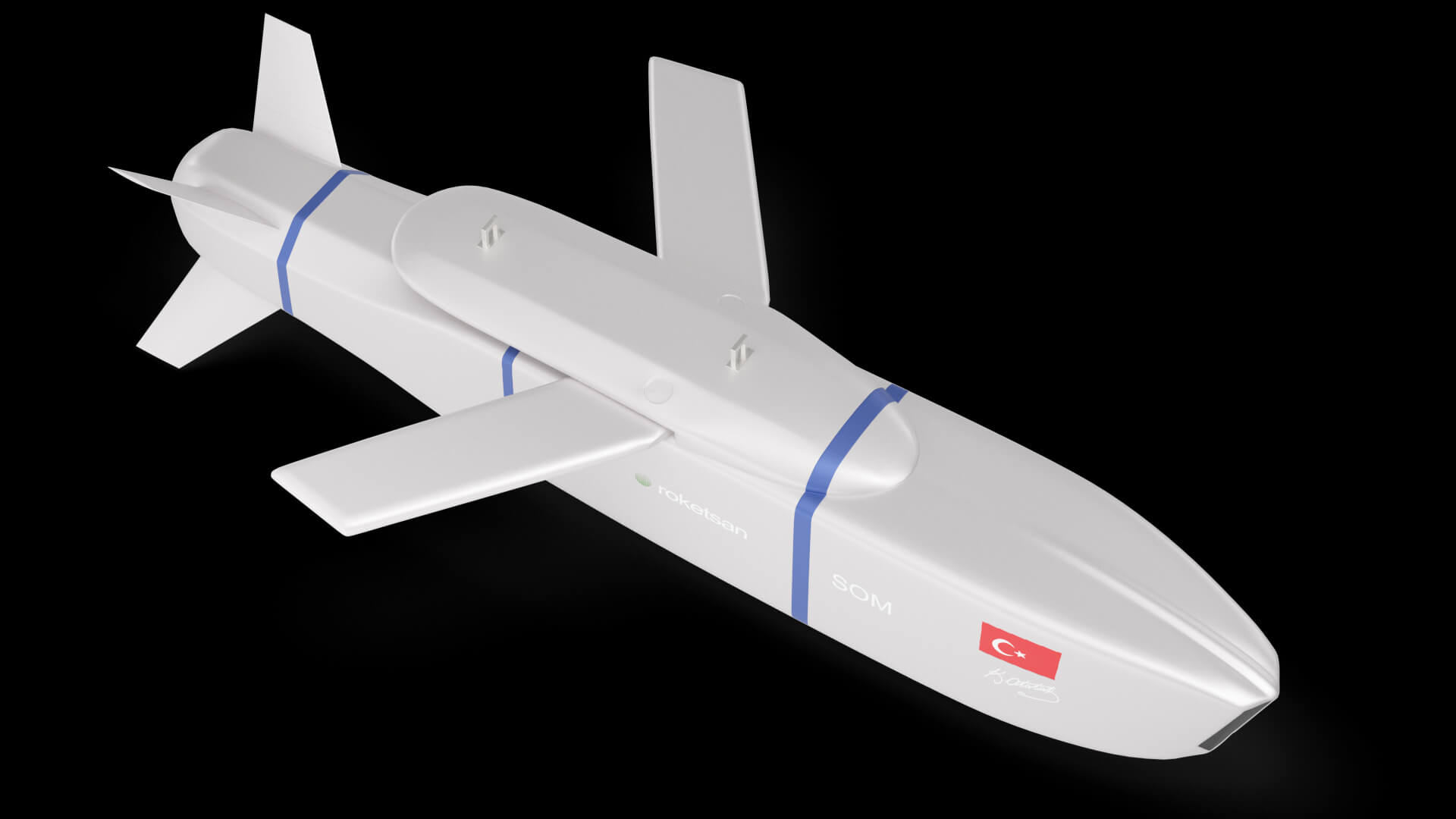 Som Cruise Missile - 3D Model by 3dxin
