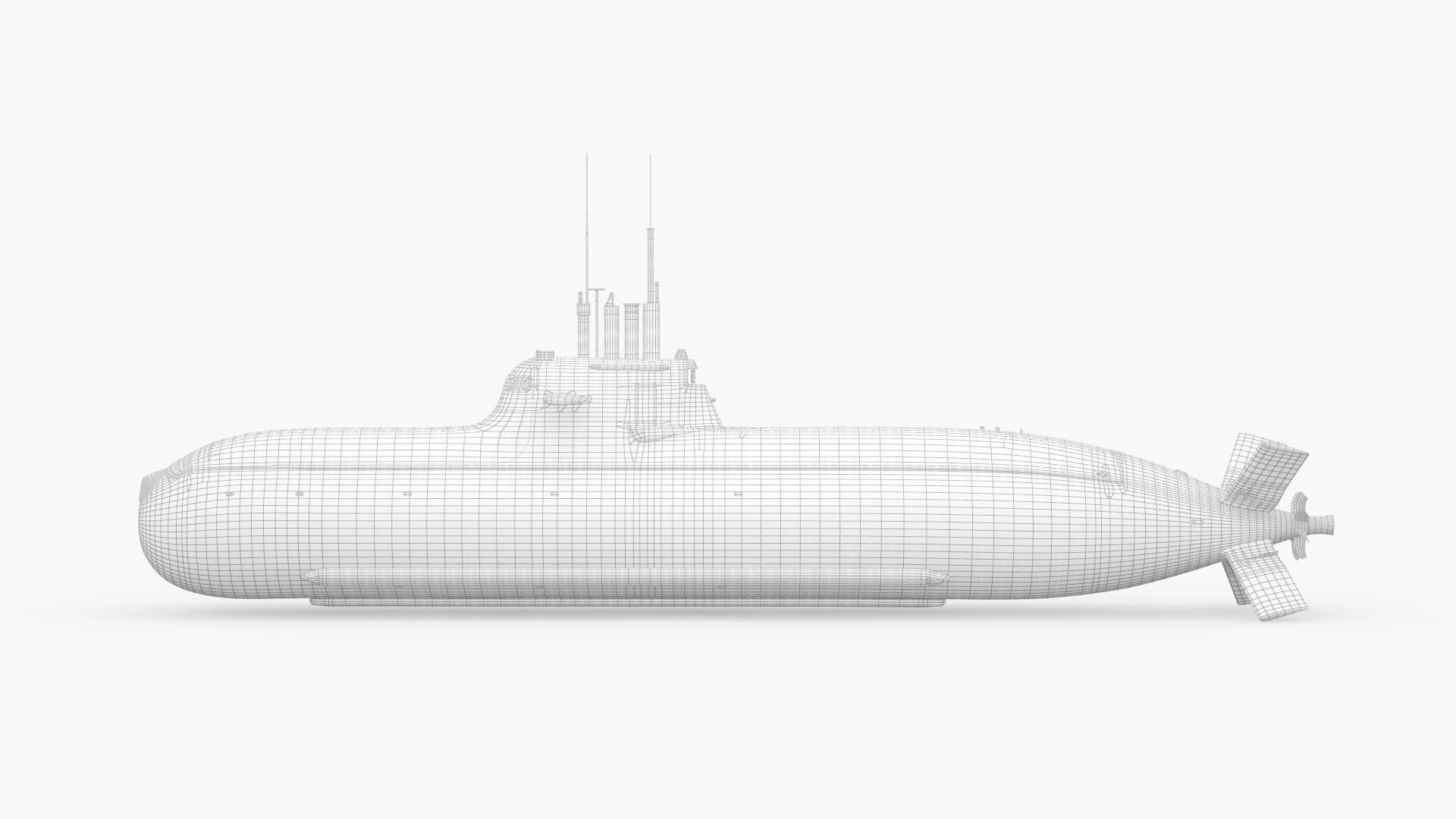 Submarine Hdw Class 212A Dry - 3D Model by 3dxin