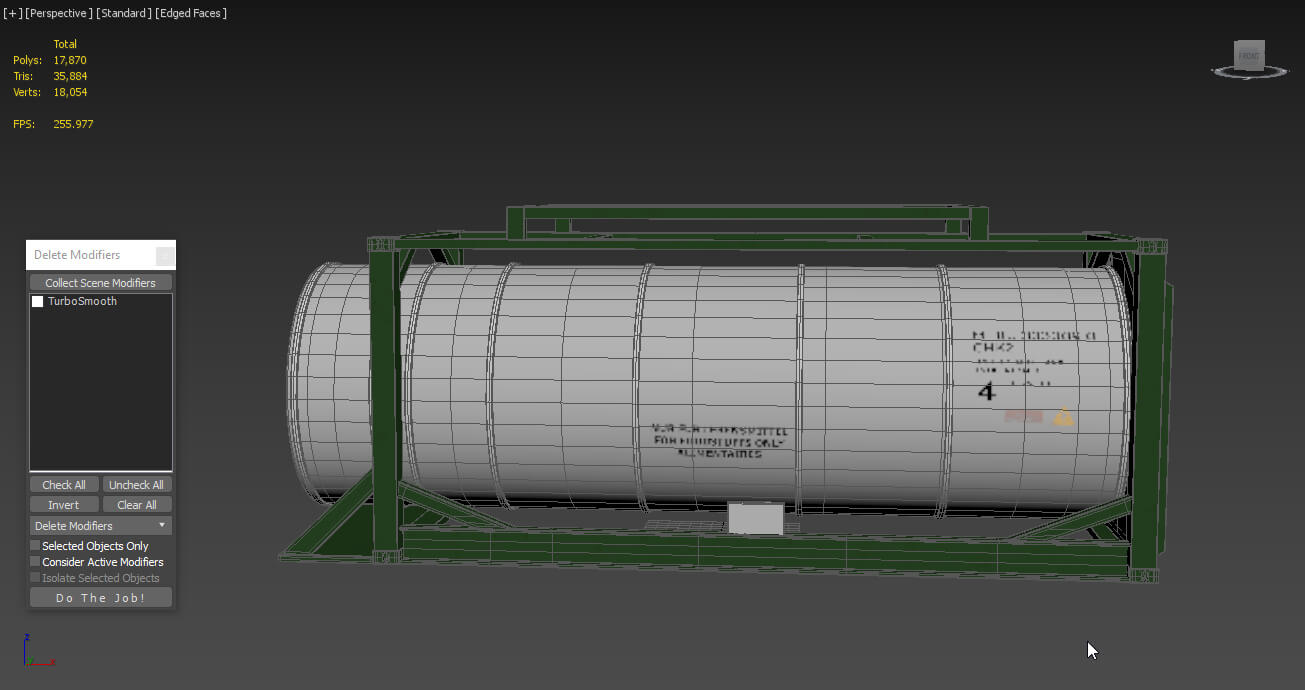 Tank Container 01 - 3D Model by 3dxin