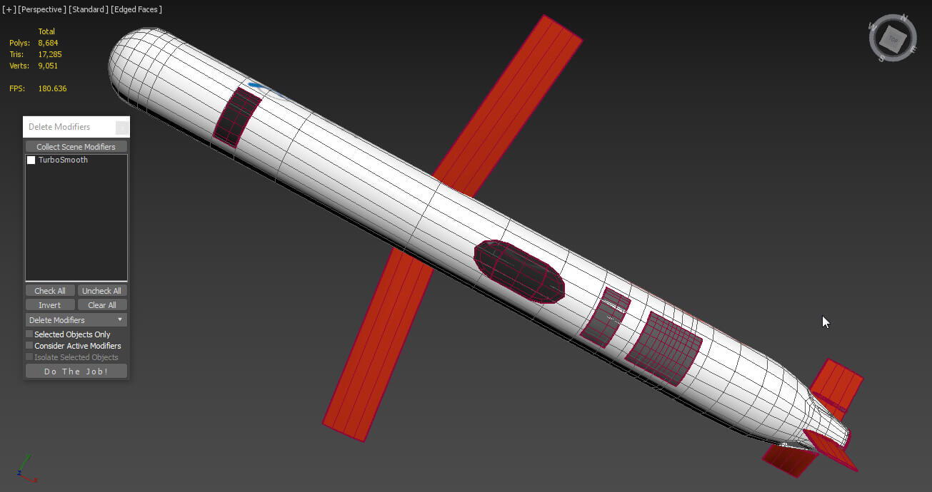 Tomahawk Land Attack Cruise Missile - 3D Model by 3dxin