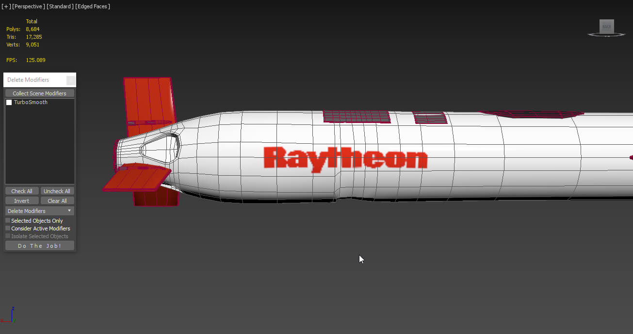 Tomahawk Land Attack Cruise Missile - 3D Model by 3dxin