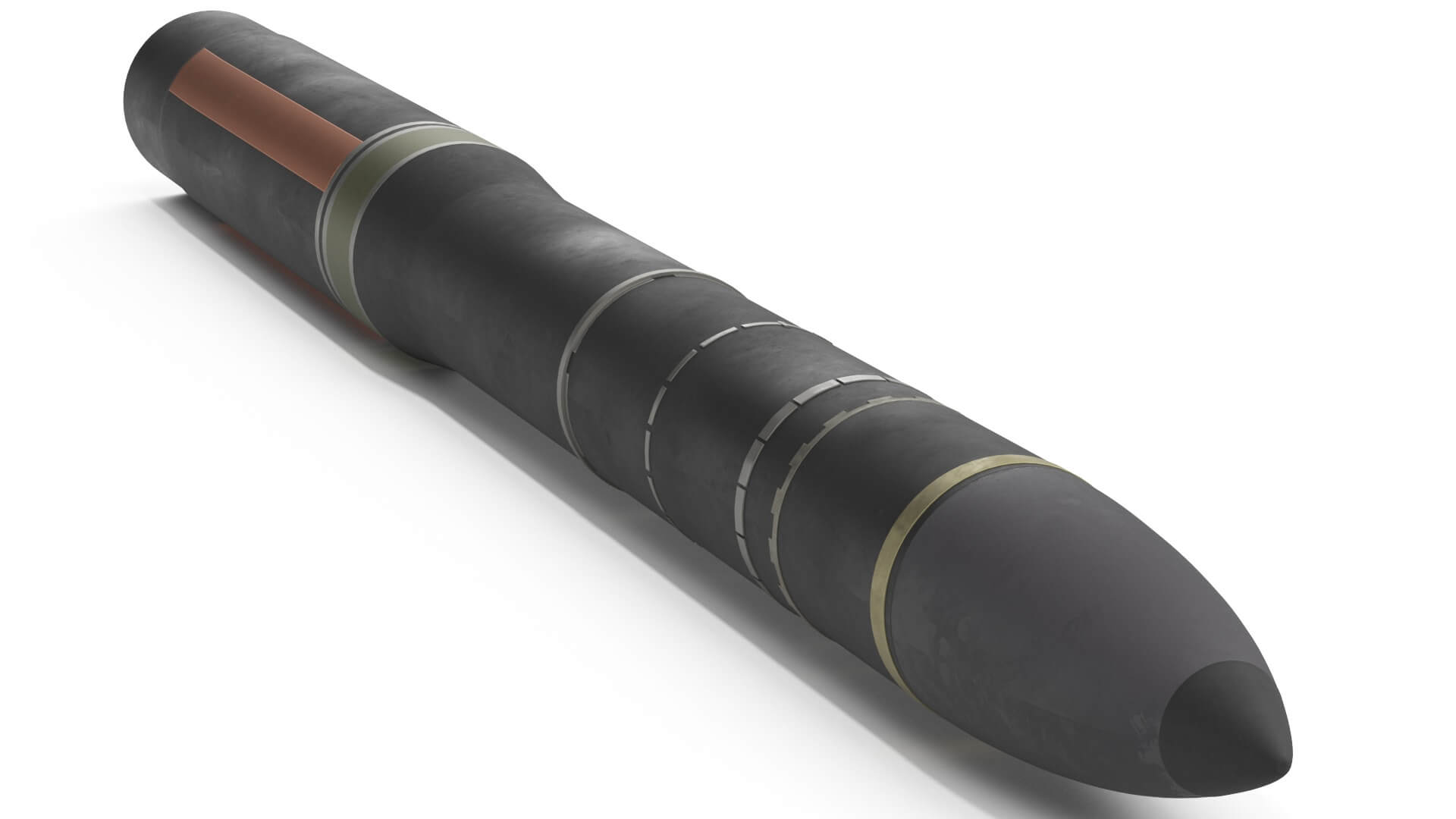 Topol-M (SS-27) Icbm Ballistic Missile 3D Model by 3dxin