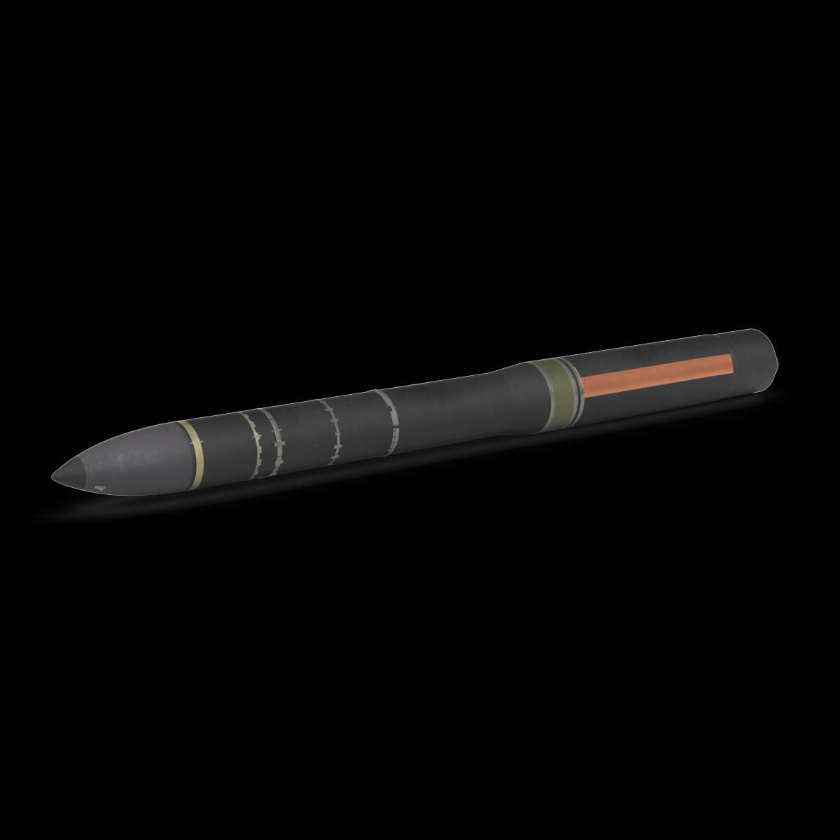 Topol-M (SS-27) Icbm Ballistic Missile 3D Model by 3dxin