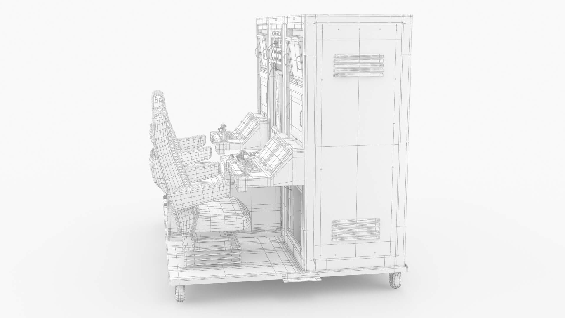 UAV Ground Control Station - 3D Model by 3dxin