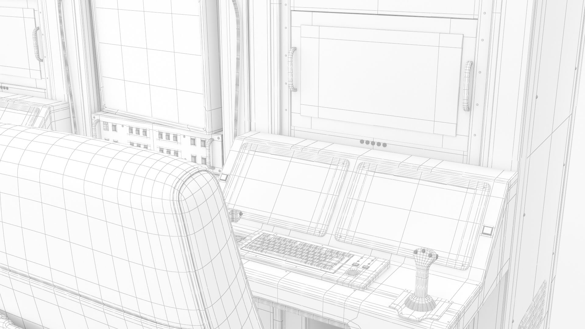 UAV Ground Control Station - 3D Model by 3dxin