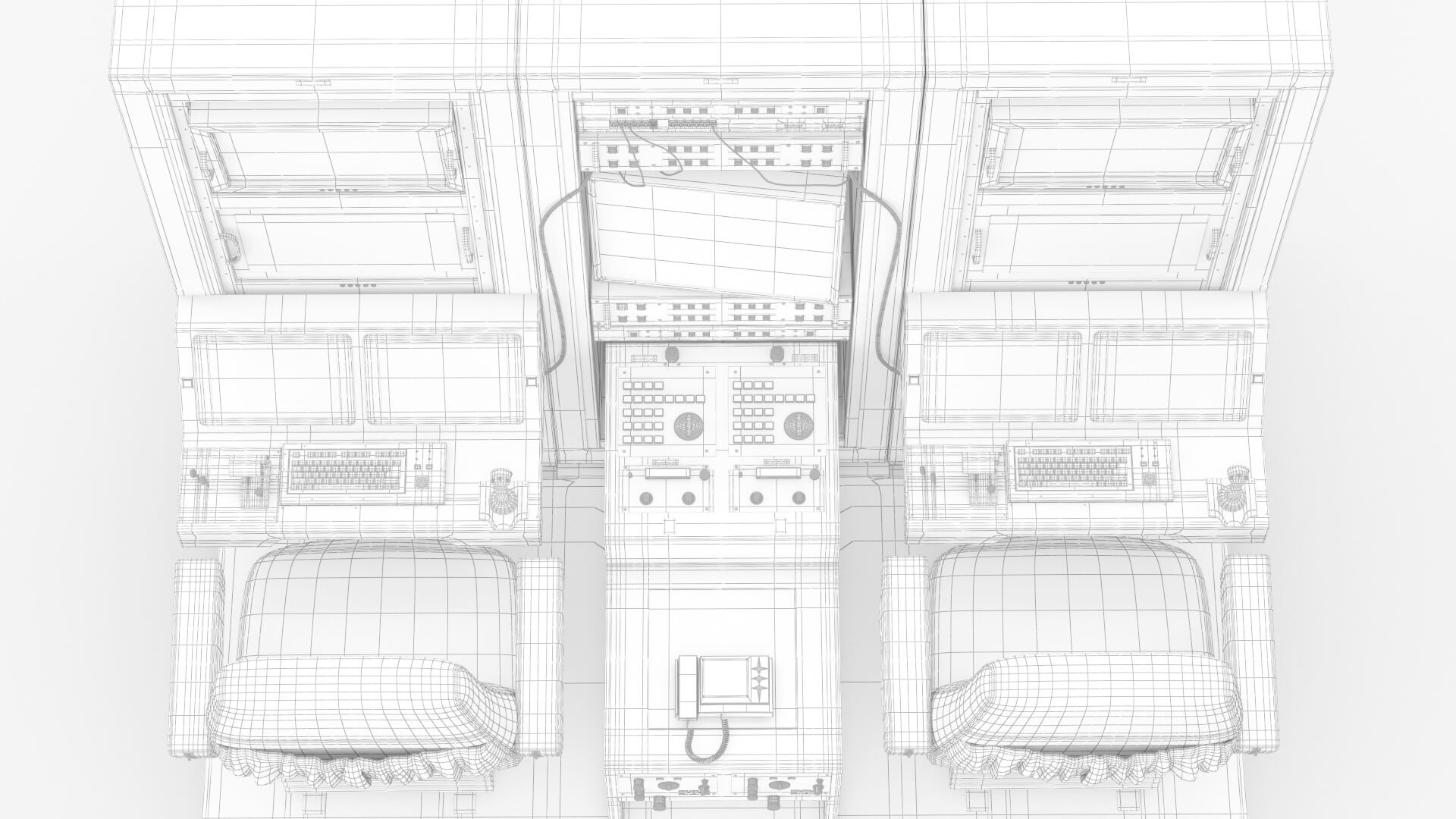 UAV Ground Control Station - 3D Model by 3dxin
