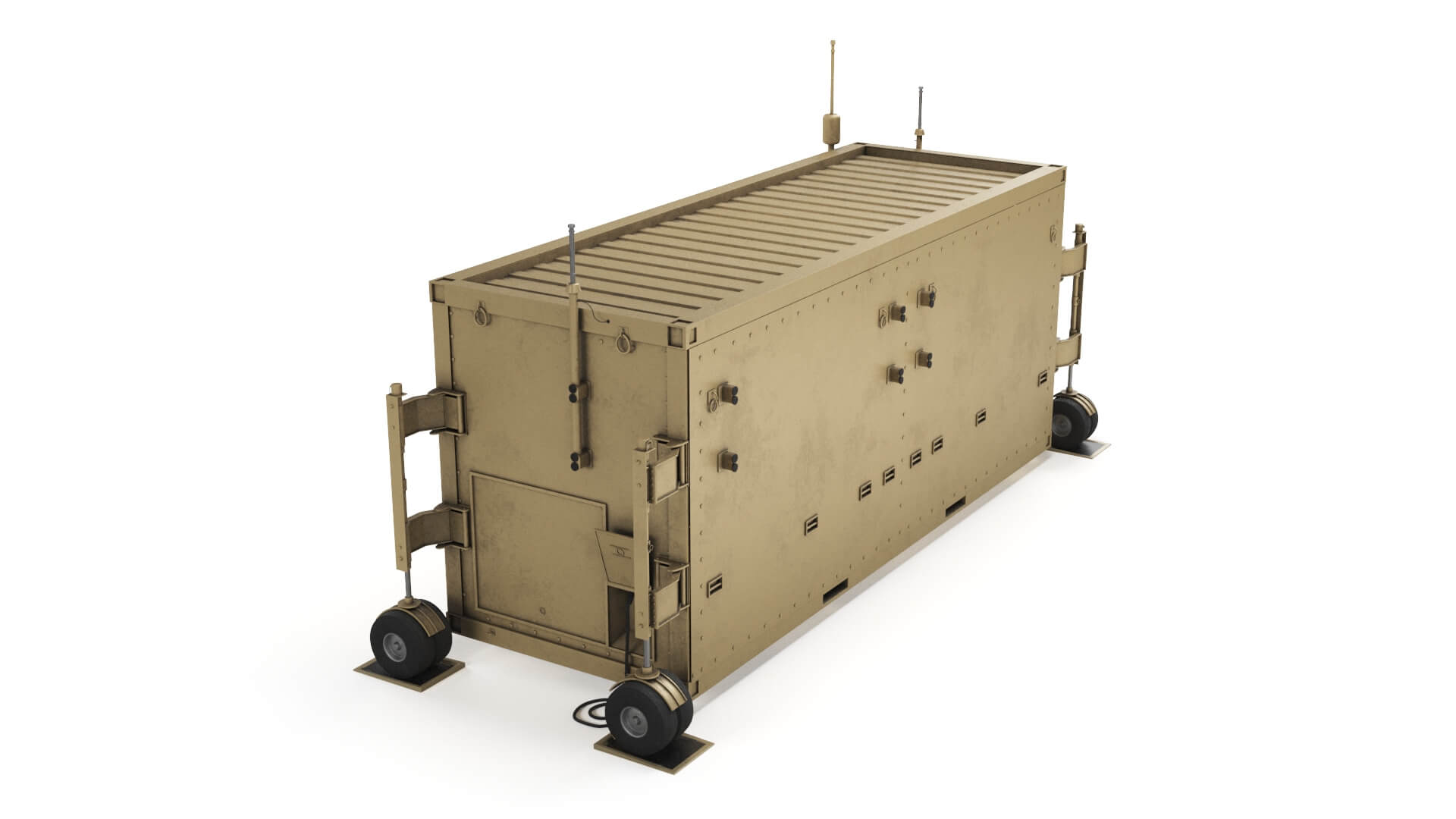 UAV Ground Control Station - 3D Model by 3dxin