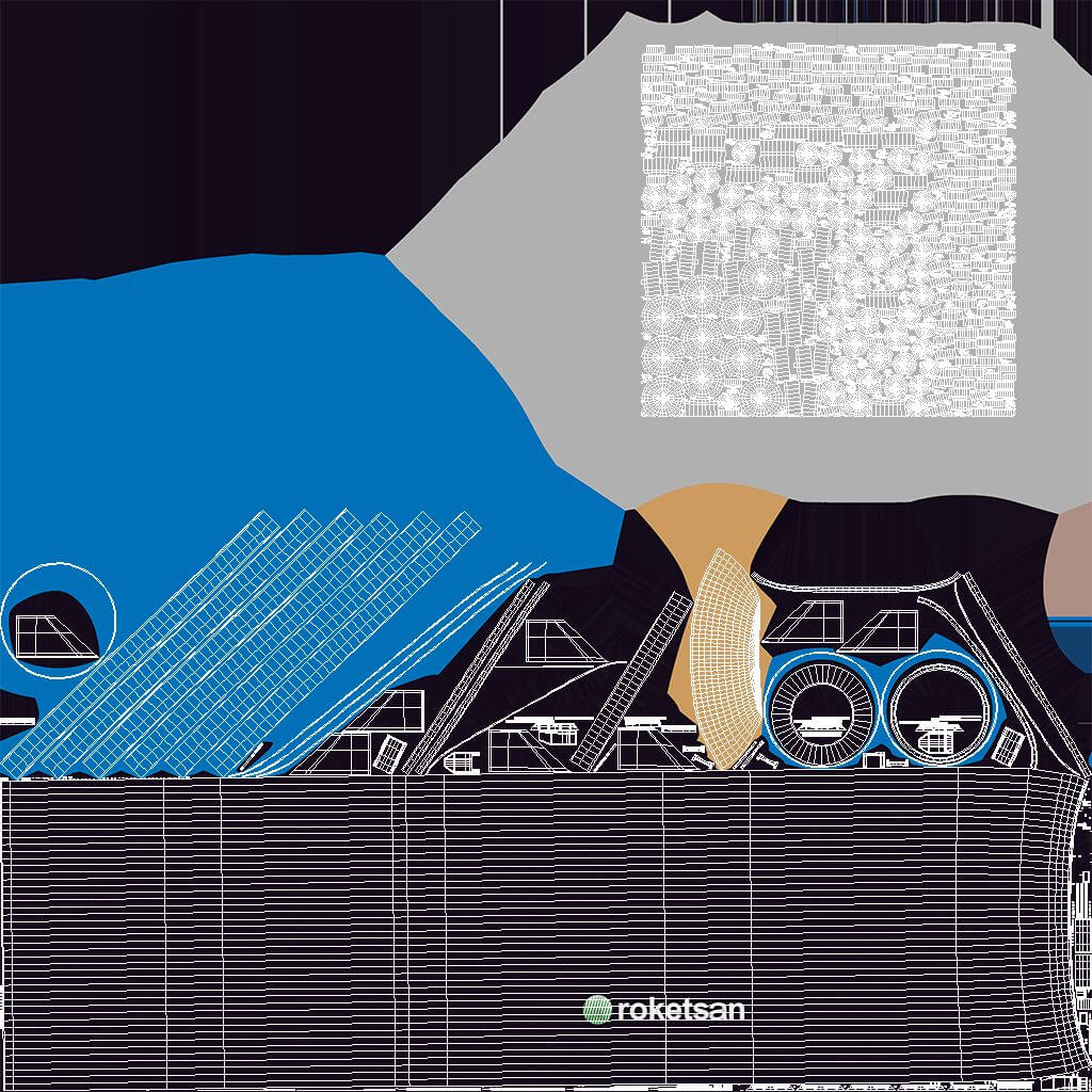 Umtas Long-Range Anti-Tank Missile Roketsan 3D Model by 3dxin