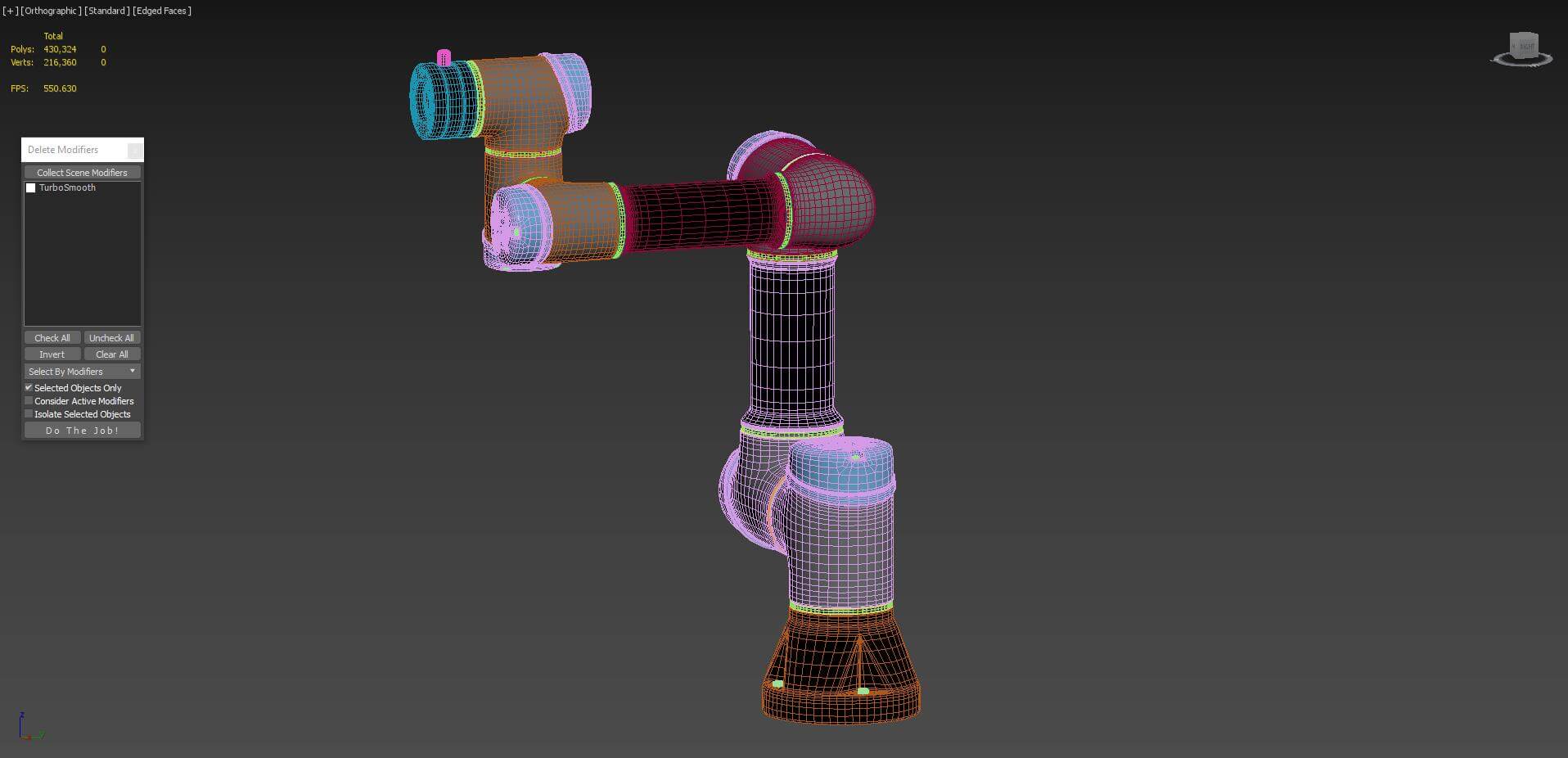 Universal Robots Collaborative UR3E - 3D Model by 3dxin