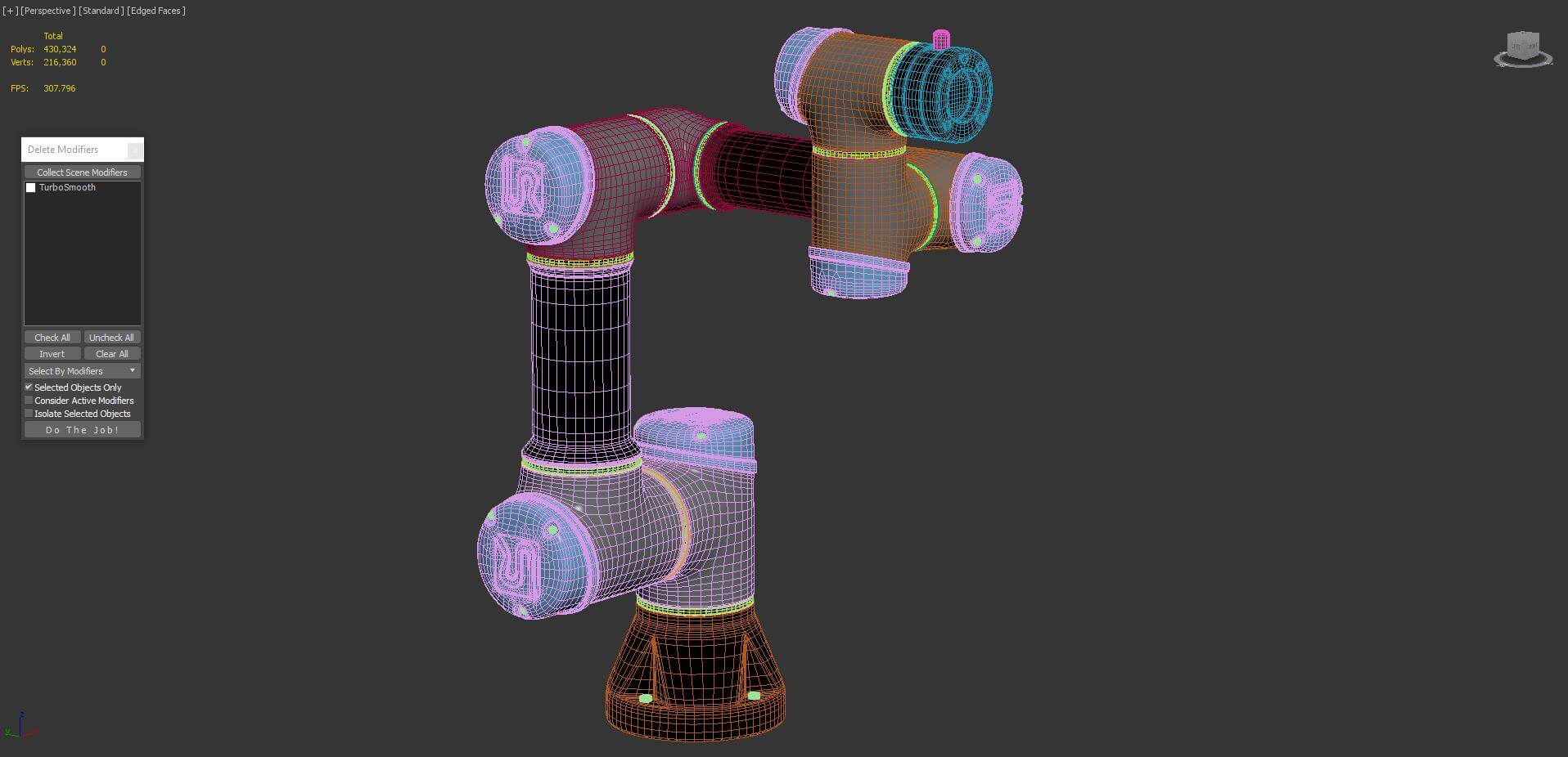 Universal Robots Collaborative UR3E - 3D Model by 3dxin