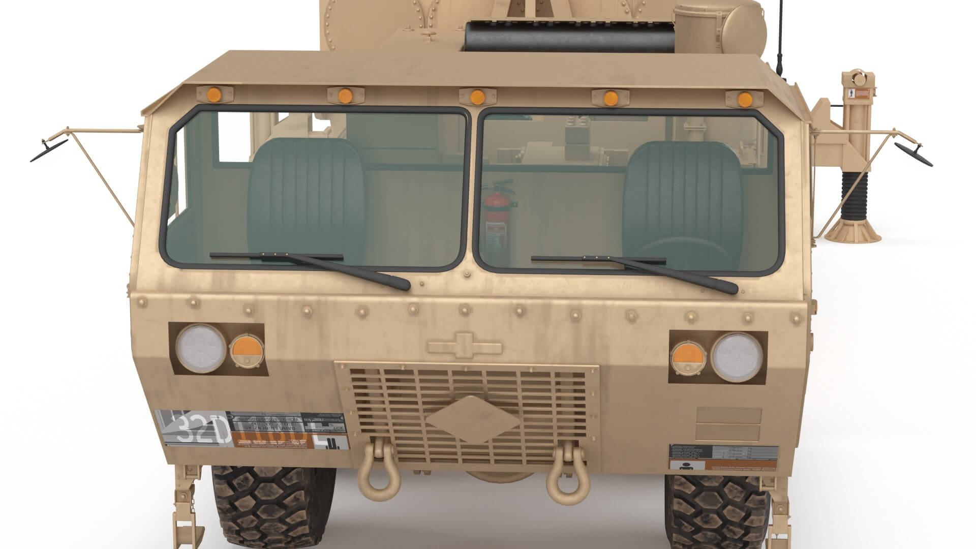 US Mobile Anti-Ballistic Missile System Thaad 3D Model by 3dxin