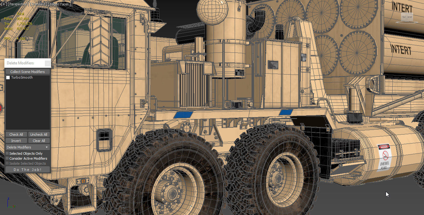 US Mobile Anti-Ballistic Missile System Thaad 3D Model by 3dxin