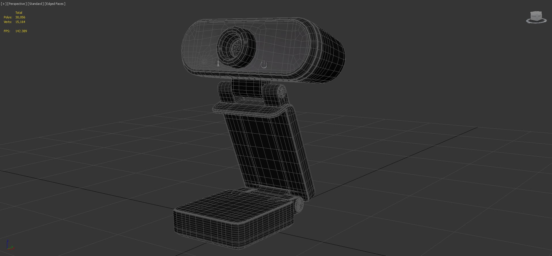 USB Webcam Camera - 3D Model by 3dxin