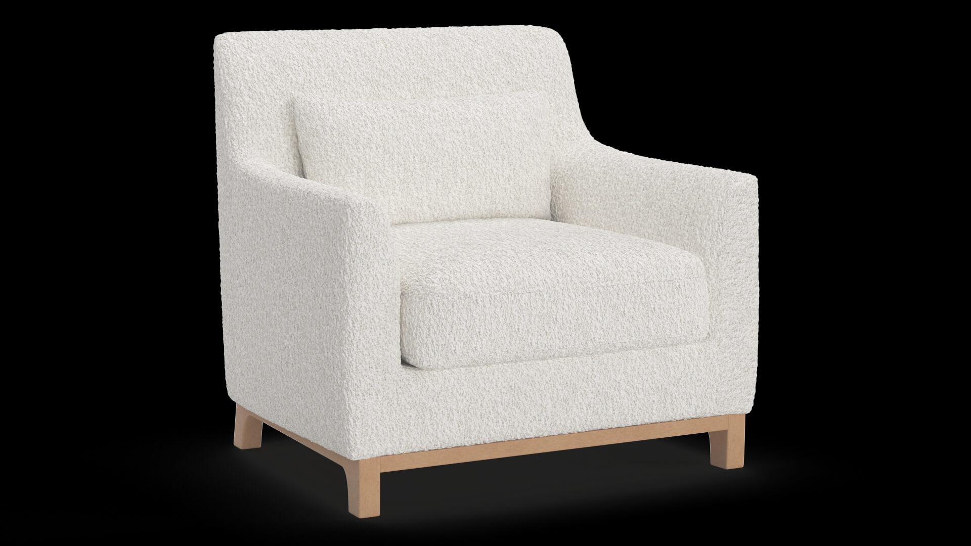 Vanomi Extra Deep Accent Chair - 3D Model by 3dxin