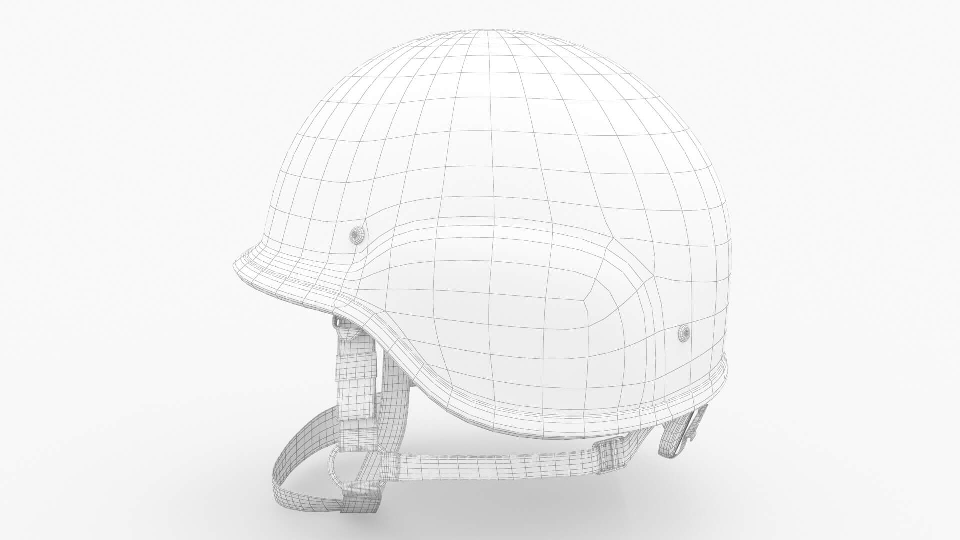 Helmet Pasgt SA-301 3D Model by 3dxin