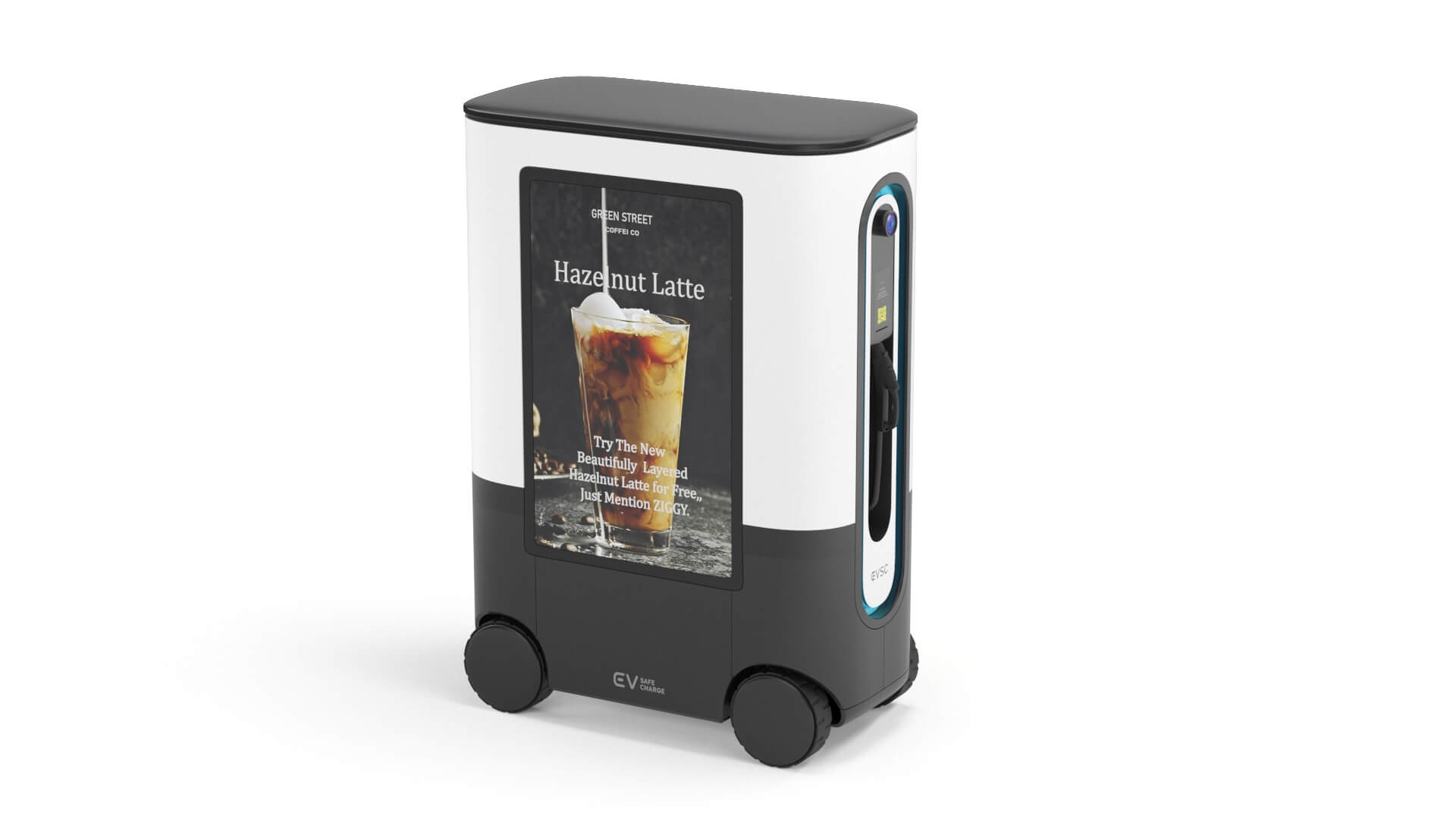 Ziggy EV Charging Robot - 3D Model by 3dxin