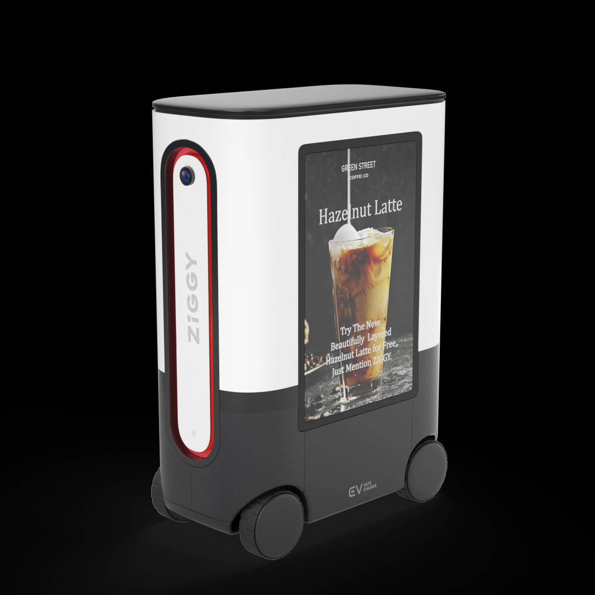 Ziggy EV Charging Robot - 3D Model by 3dxin