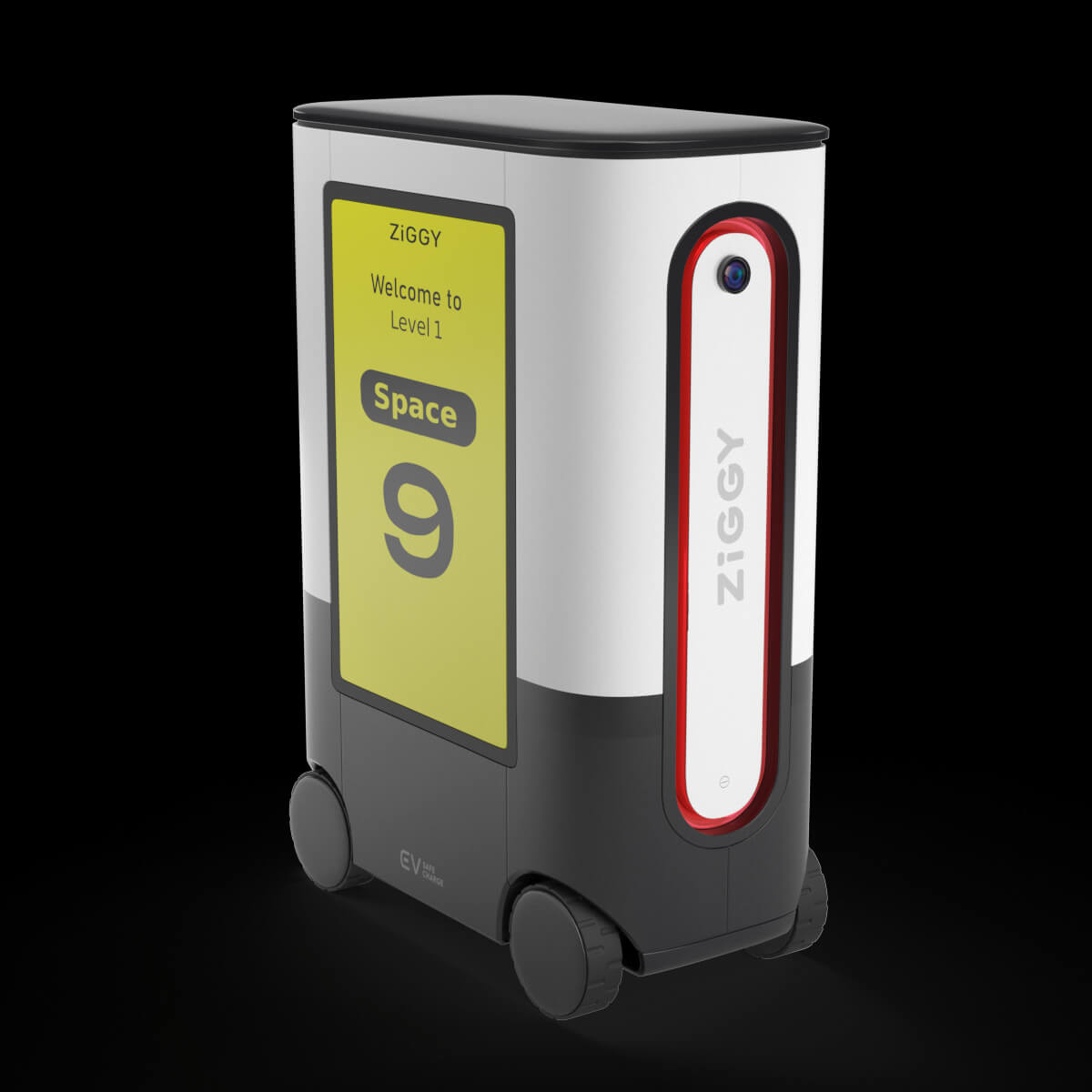 Ziggy EV Charging Robot - 3D Model by 3dxin