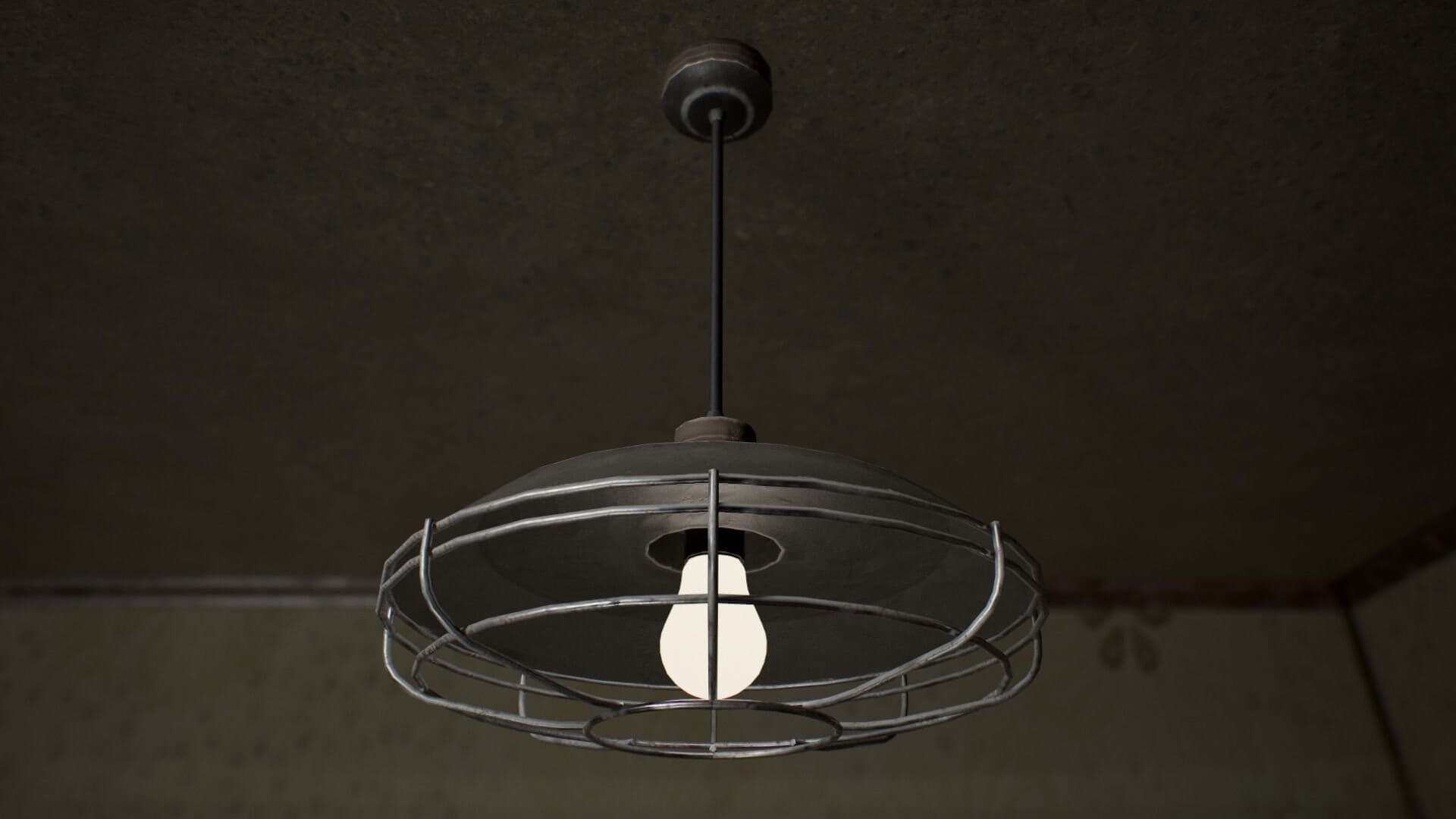 Ceiling Lamp - 3D Model by 4iken