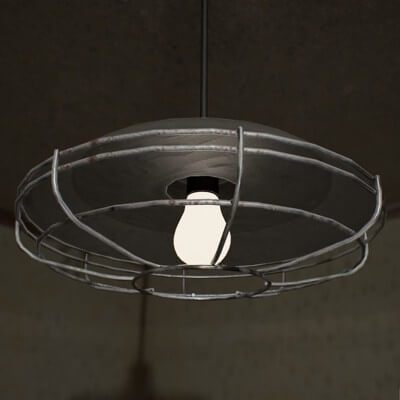 Ceiling Lamp - 3D Model by 4iken