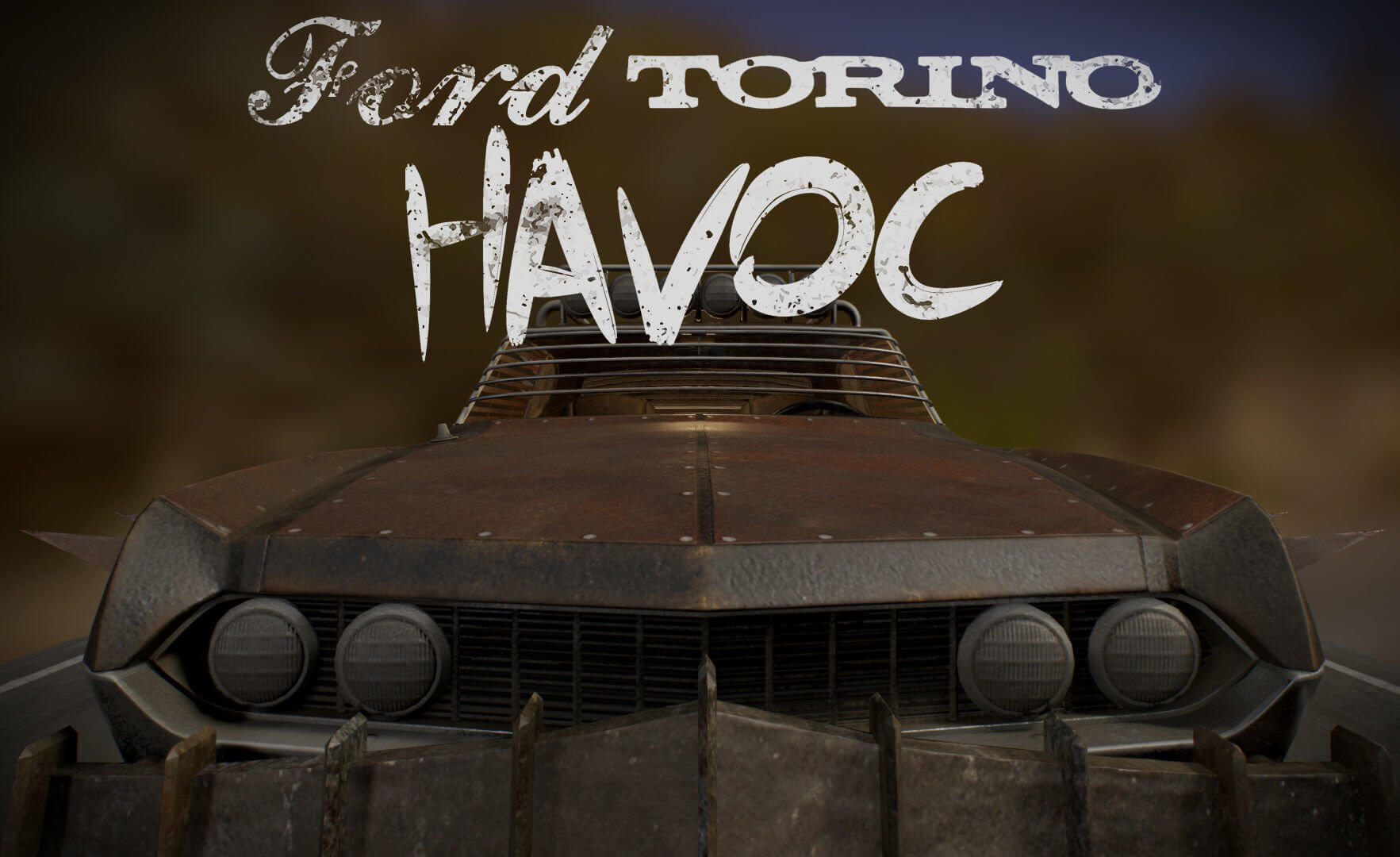 Ford Torino Havoc - 3D Model by 4iken