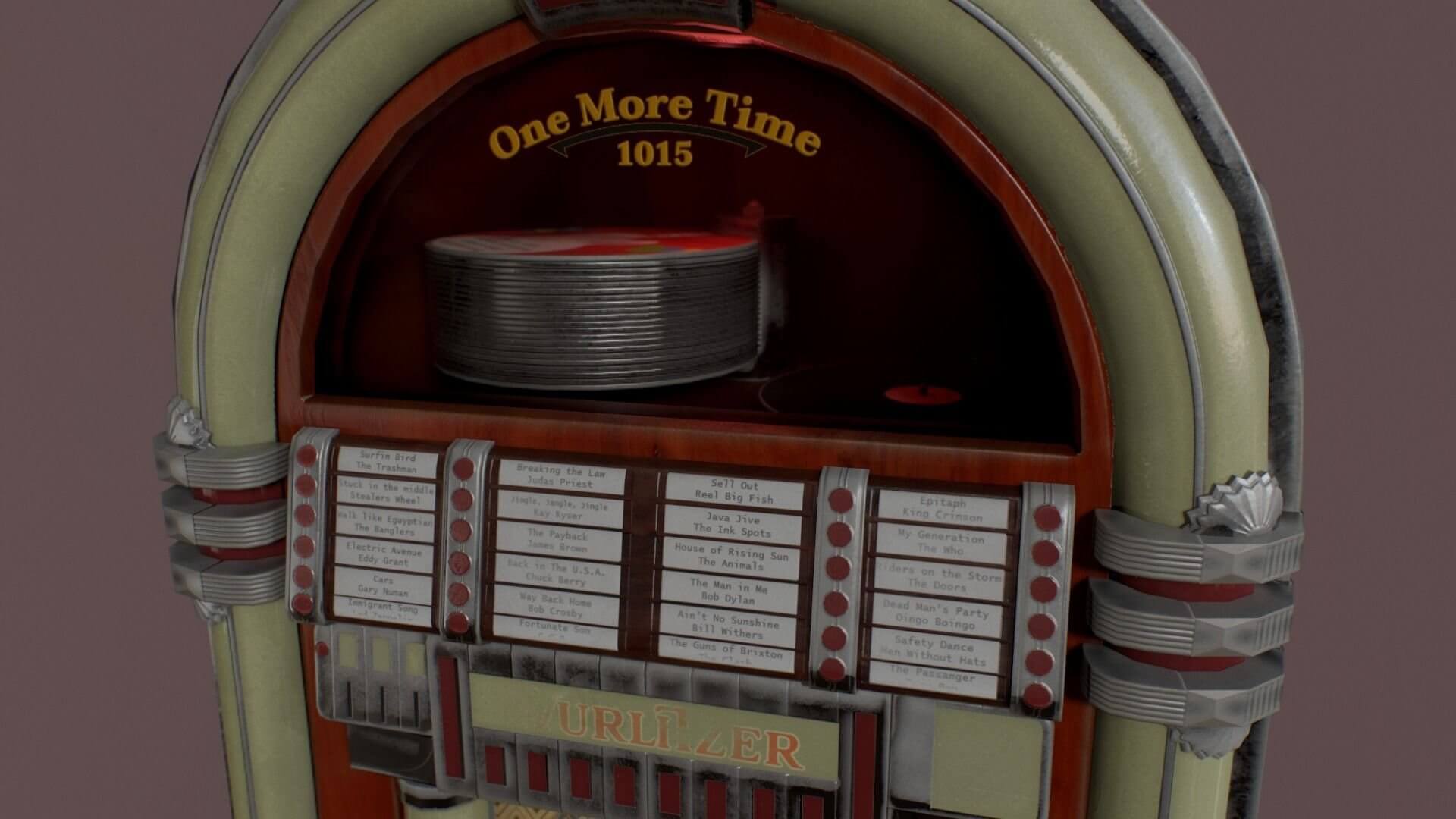 Jukebox - 3D Model by 4iken