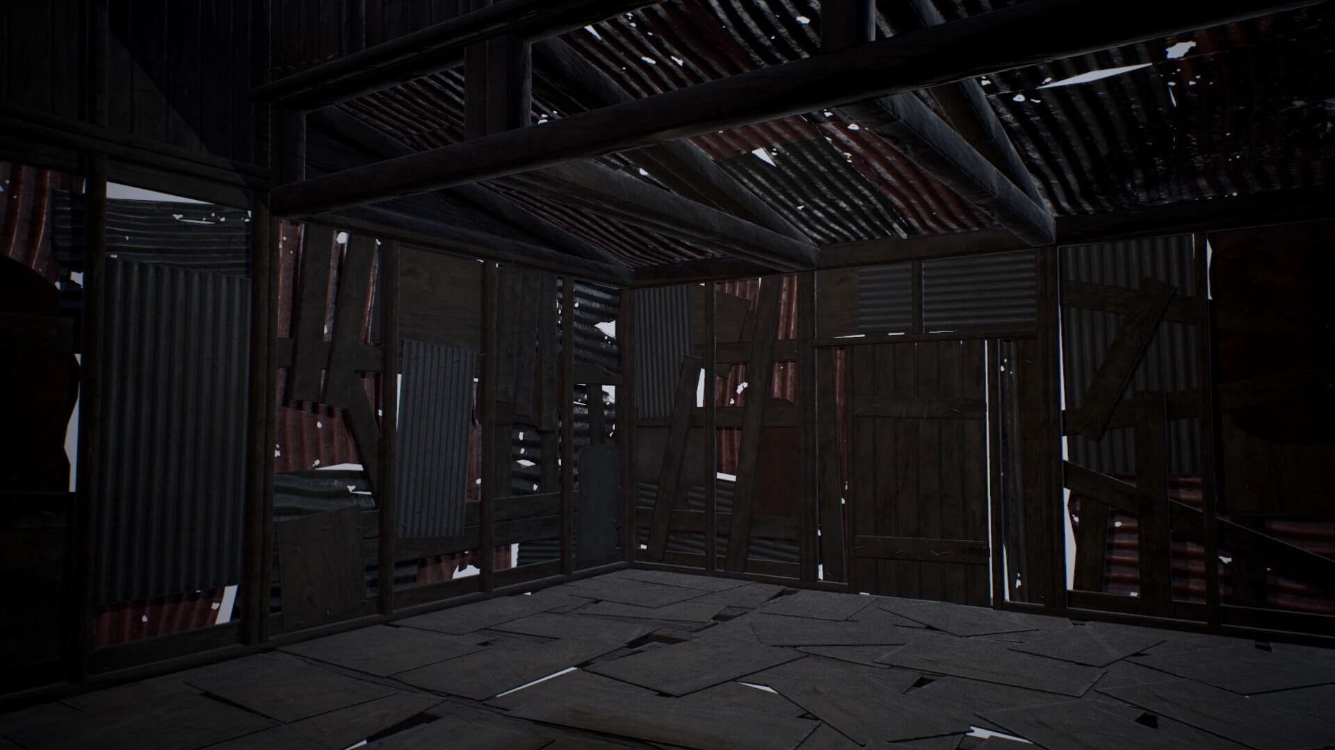 Modular Junk House Kit - 3D Model by 4iken