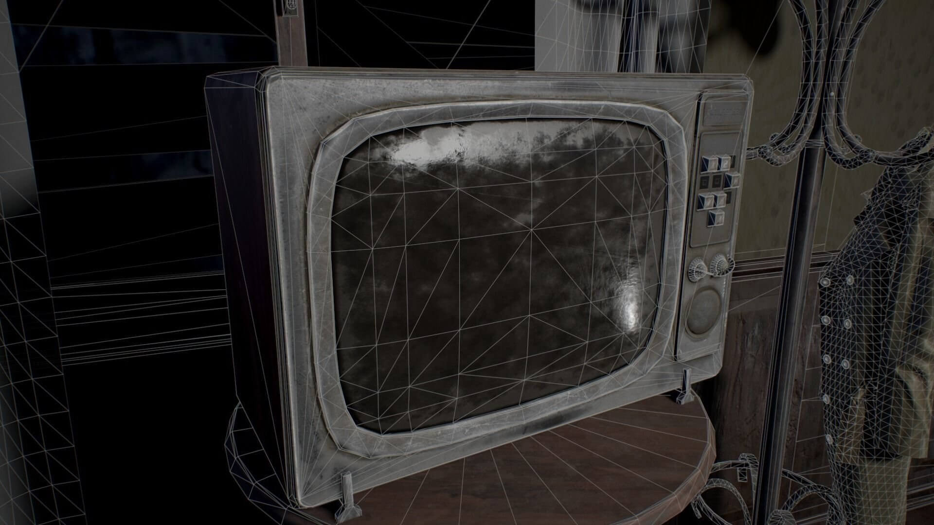 Old TV - 3D Model by 4iken