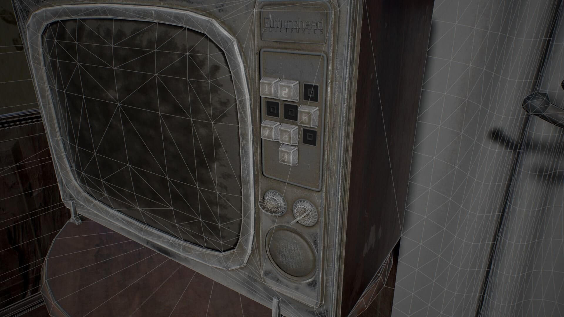 Old TV - 3D Model by 4iken